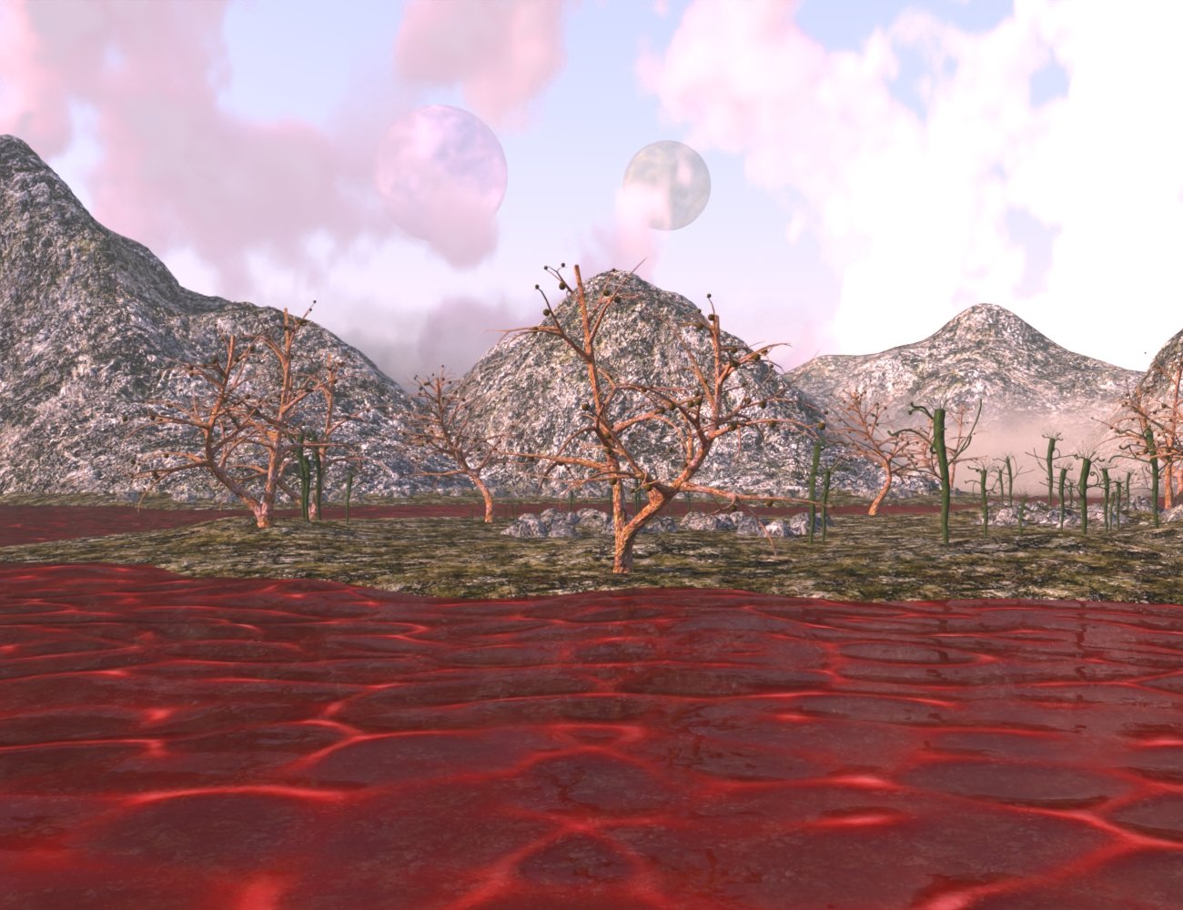 Inhospitable World | Daz 3D