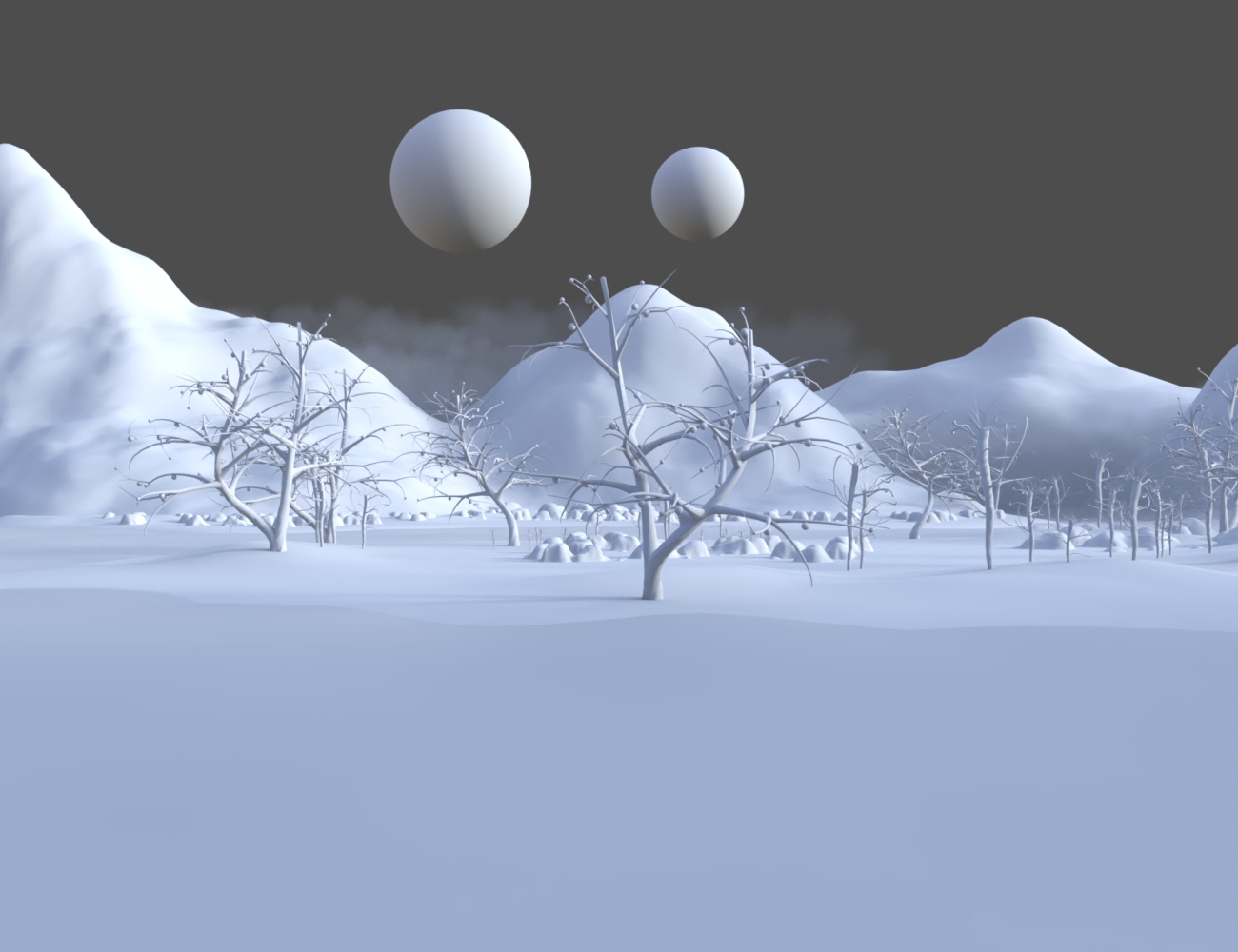 Inhospitable World | Daz 3D