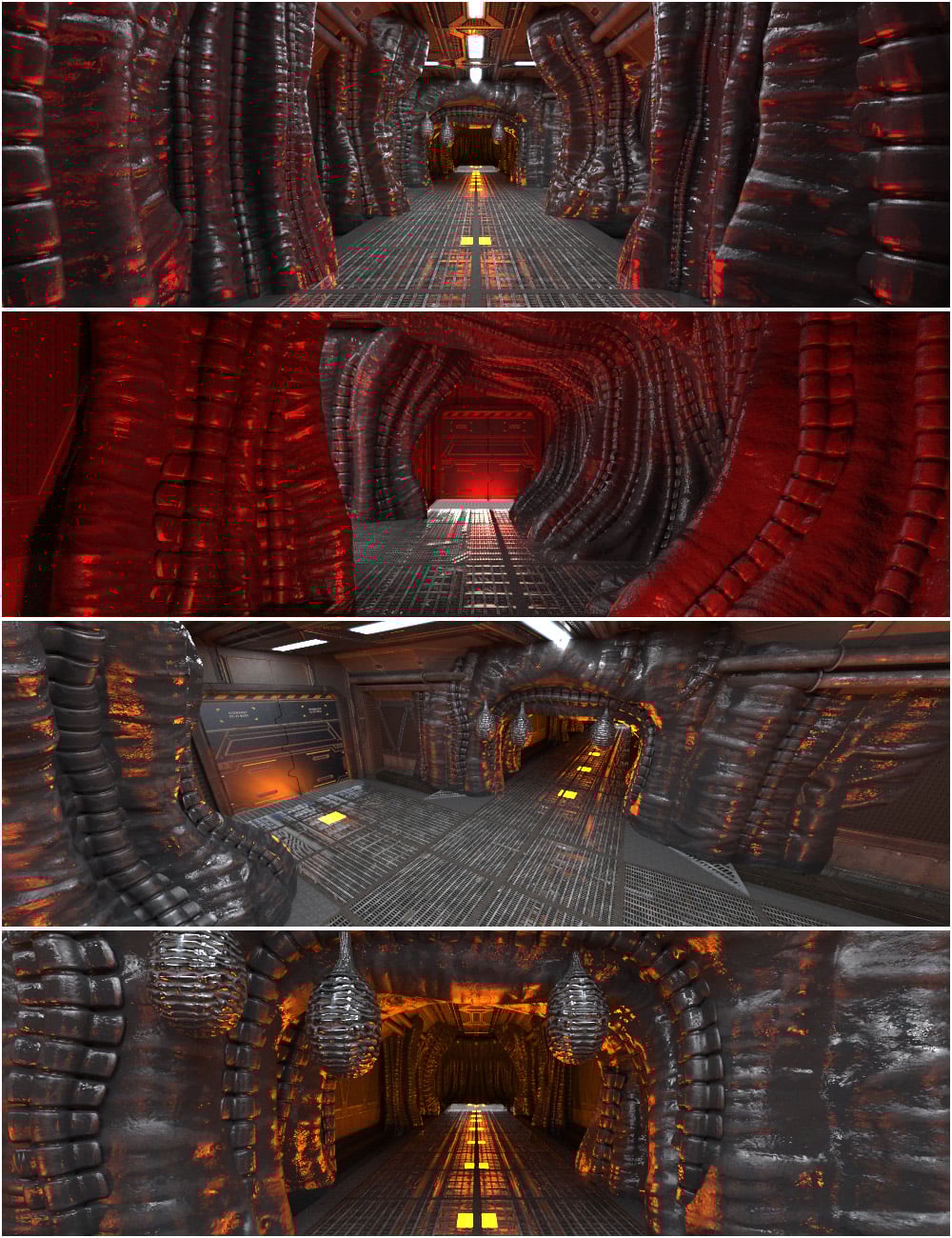 Sci-Fi Insect Hive | Daz 3D