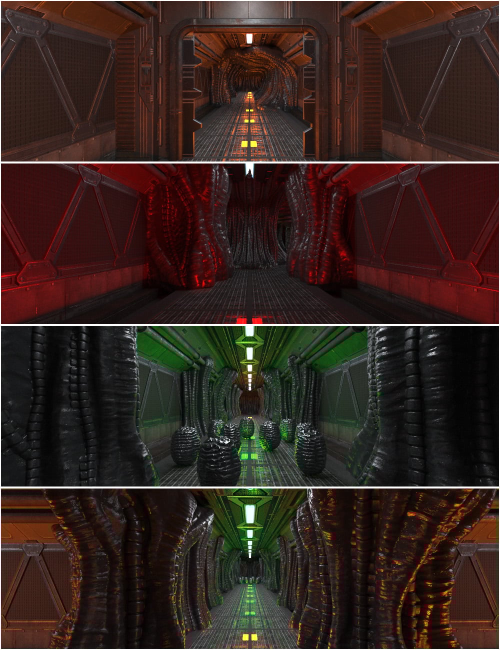 Sci-Fi Insect Hive | Daz 3D