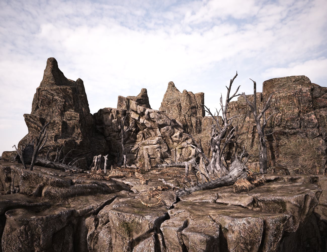 XI African Wildlands Graveyard | Daz 3D