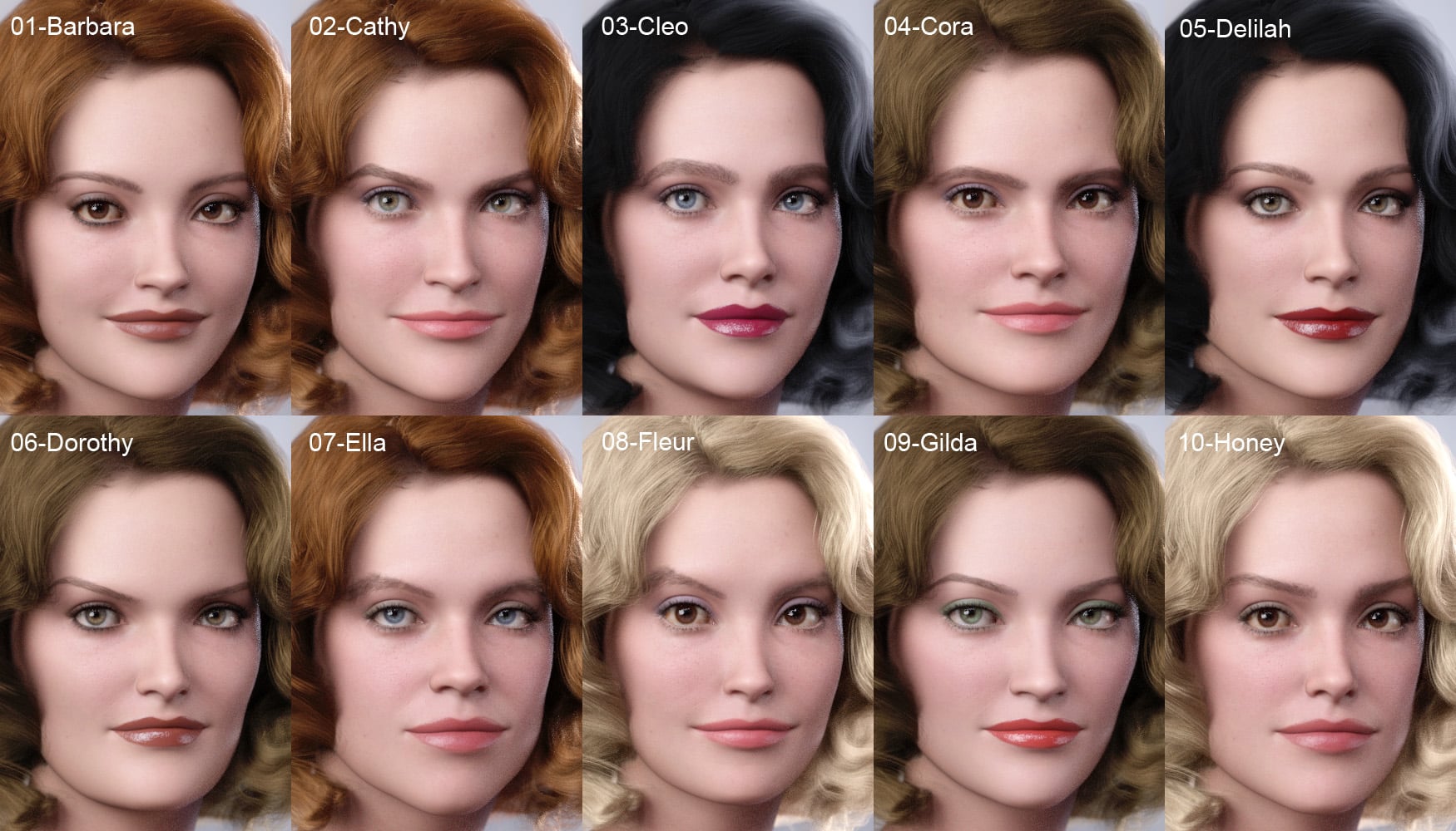 Screen Legends for Genesis 9 | Daz 3D