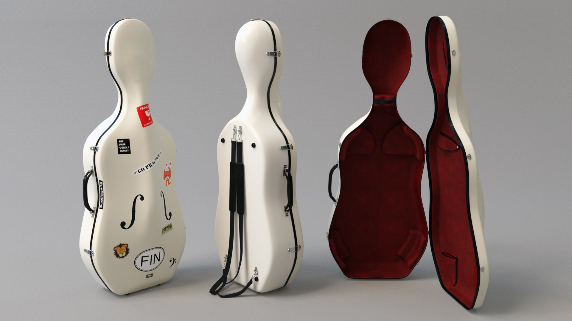 Instrument Cases and Poses for Genesis 8 and 9 | Daz 3D