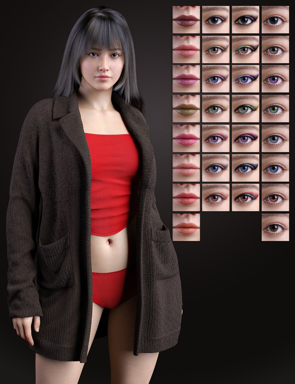 K3D Emi for Genesis 9 | Daz 3D