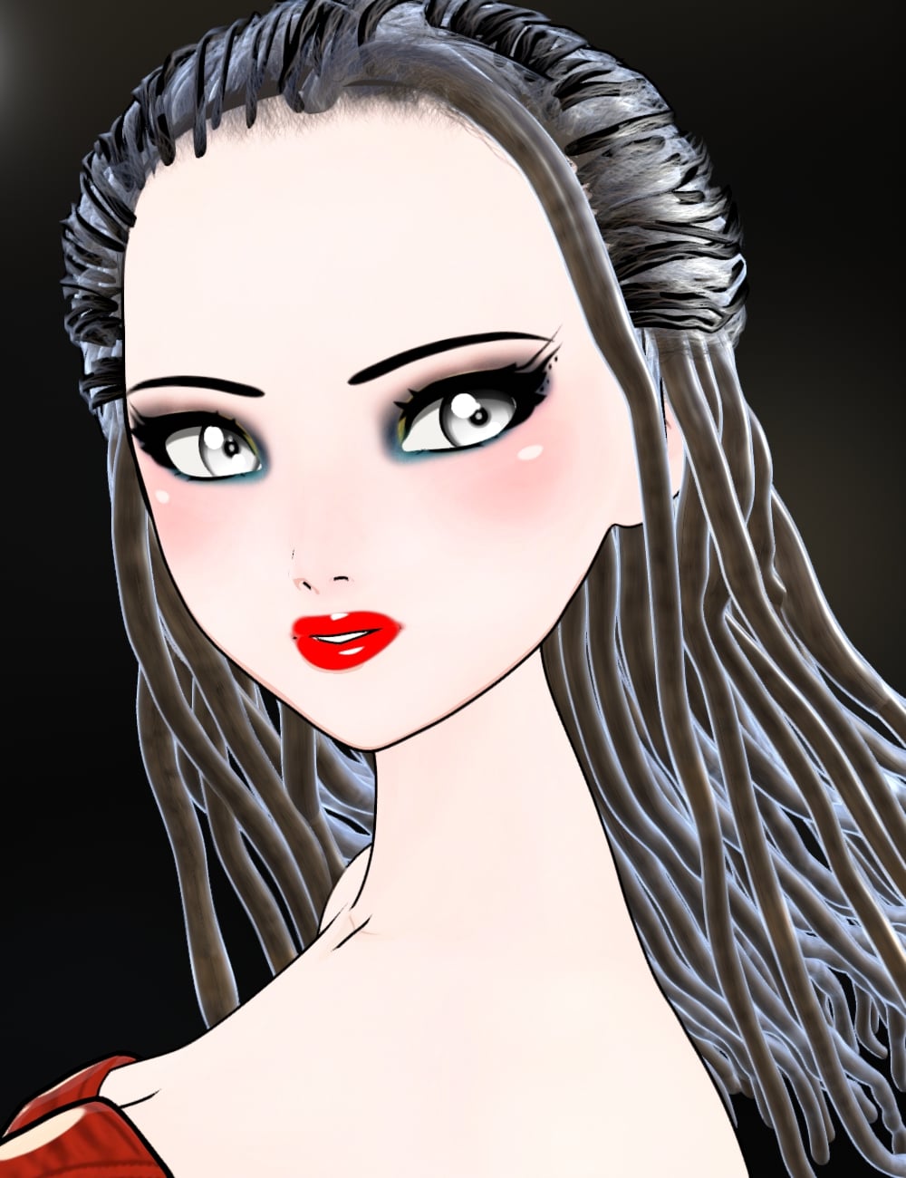 TT Mona for Genesis 9 Toon | Daz 3D