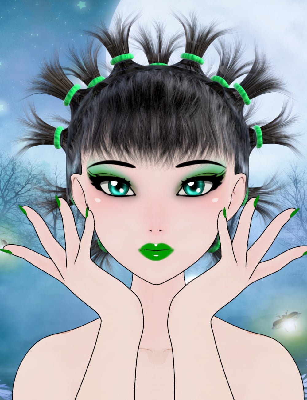 TT Mona for Genesis 9 Toon | Daz 3D