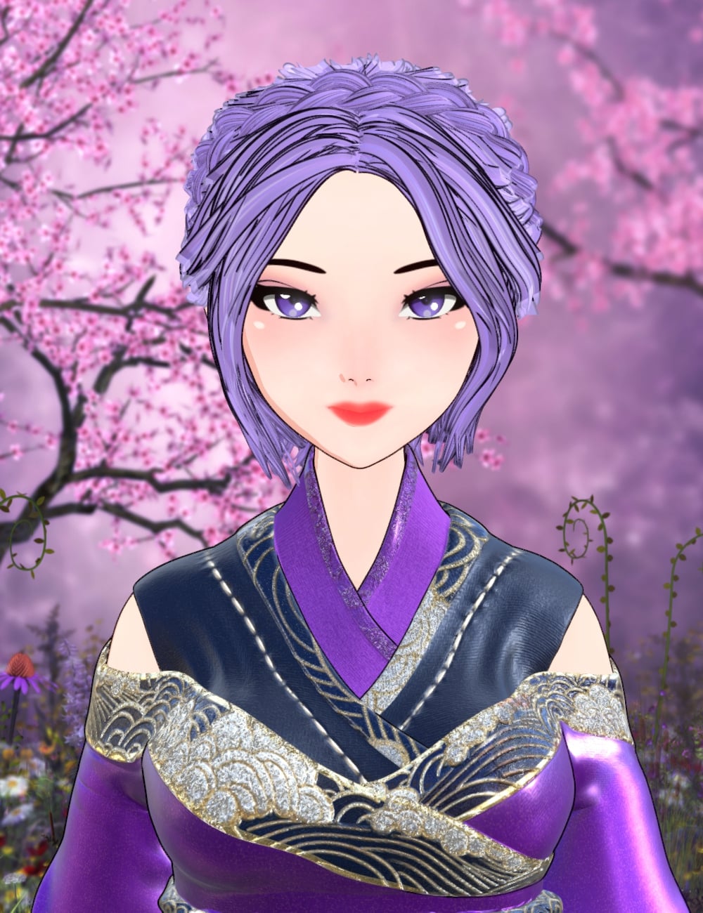 TT Mona for Genesis 9 Toon | Daz 3D