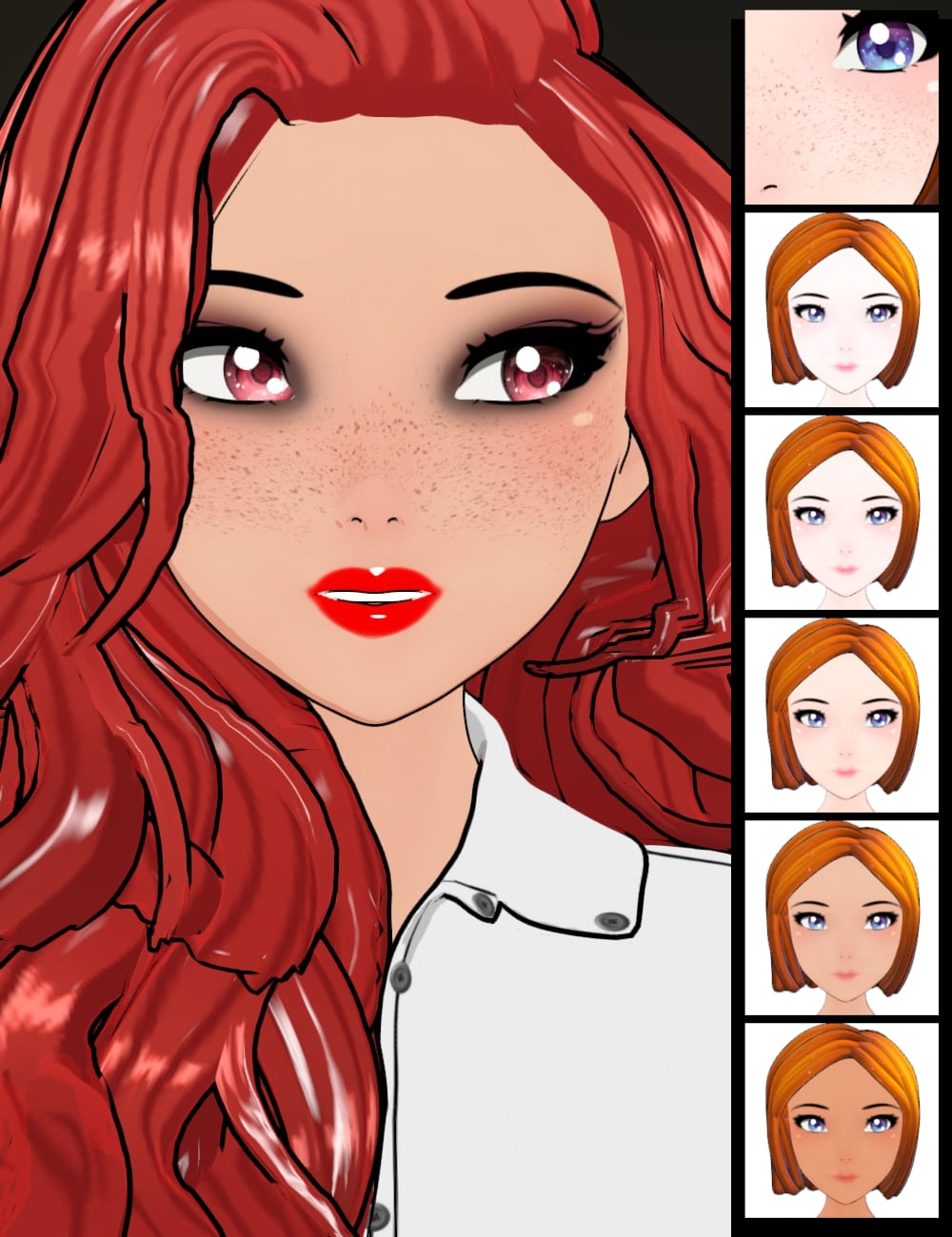 TT Mona for Genesis 9 Toon | Daz 3D