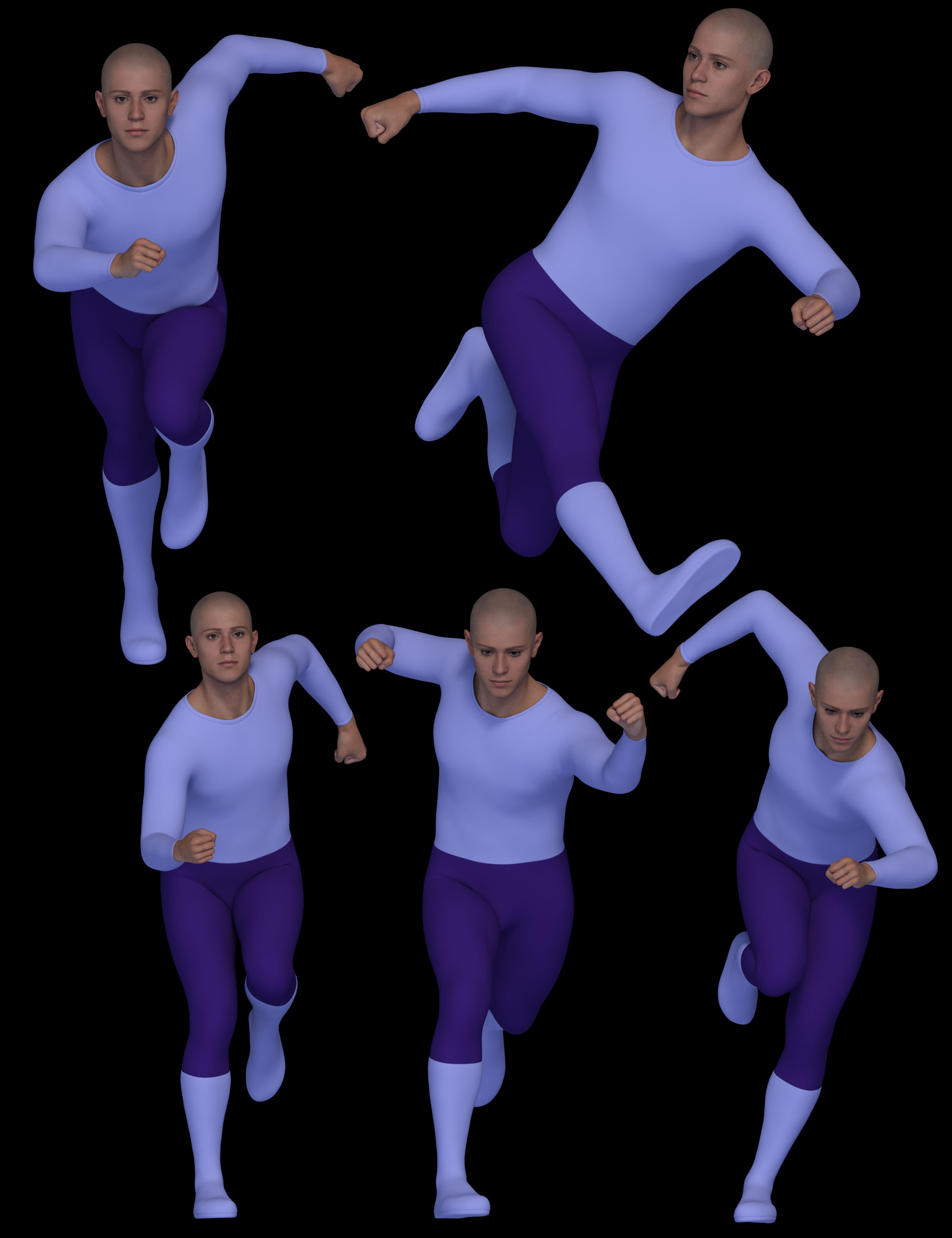 MightyMite Poses 006 Genesis 9 | Daz 3D