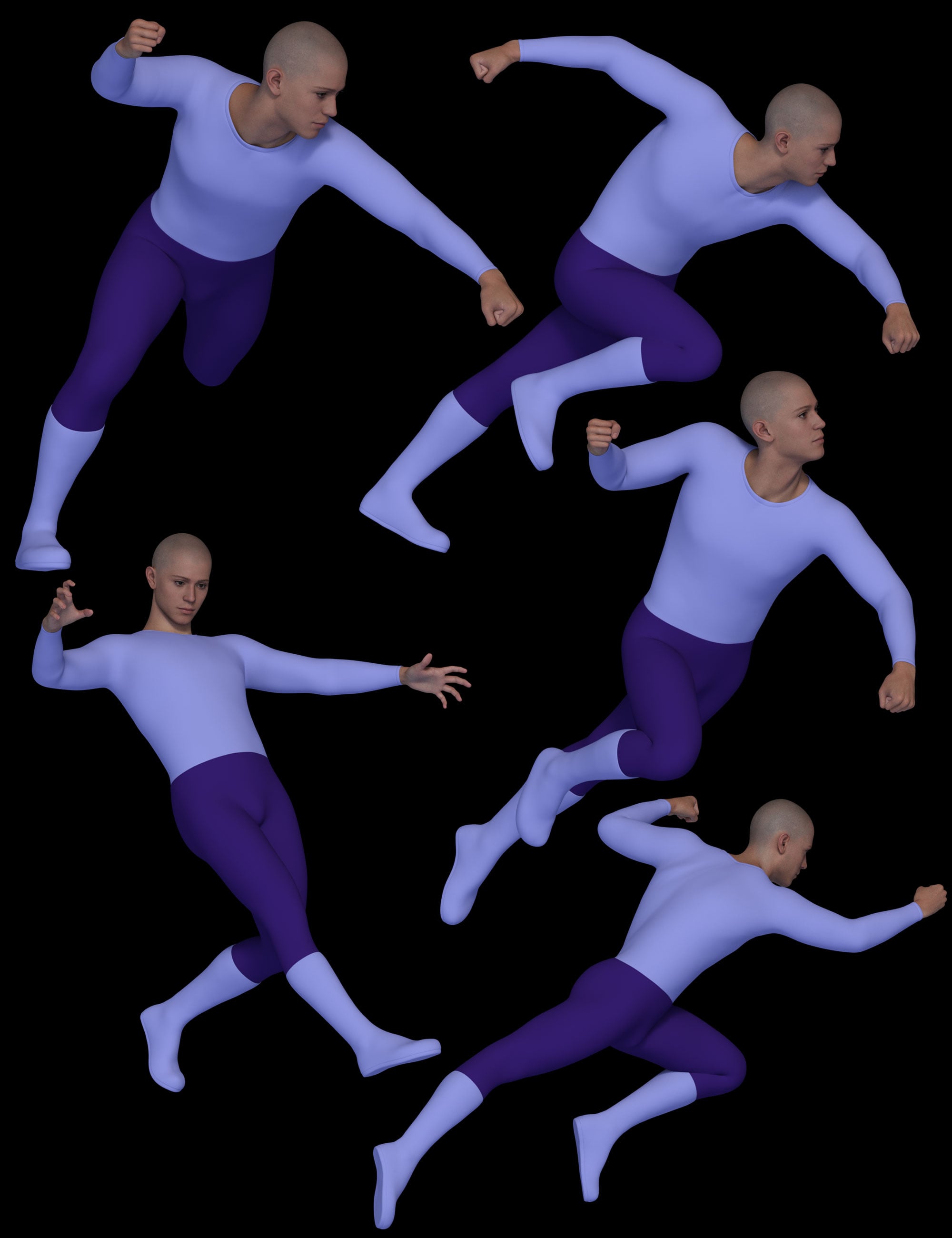 MightyMite Poses 006 Genesis 9 | Daz 3D