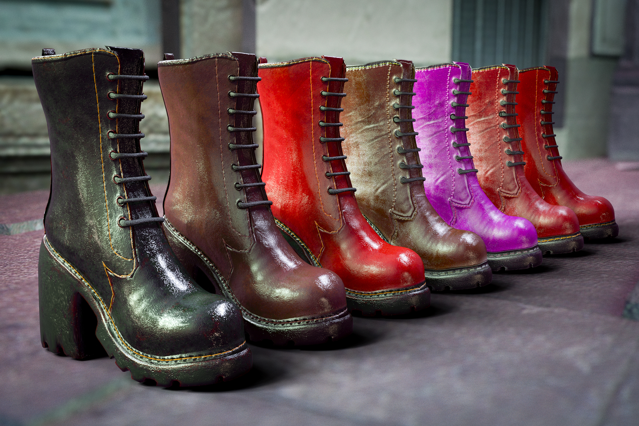 M3D Rebel Boots for Genesis 9 | Daz 3D