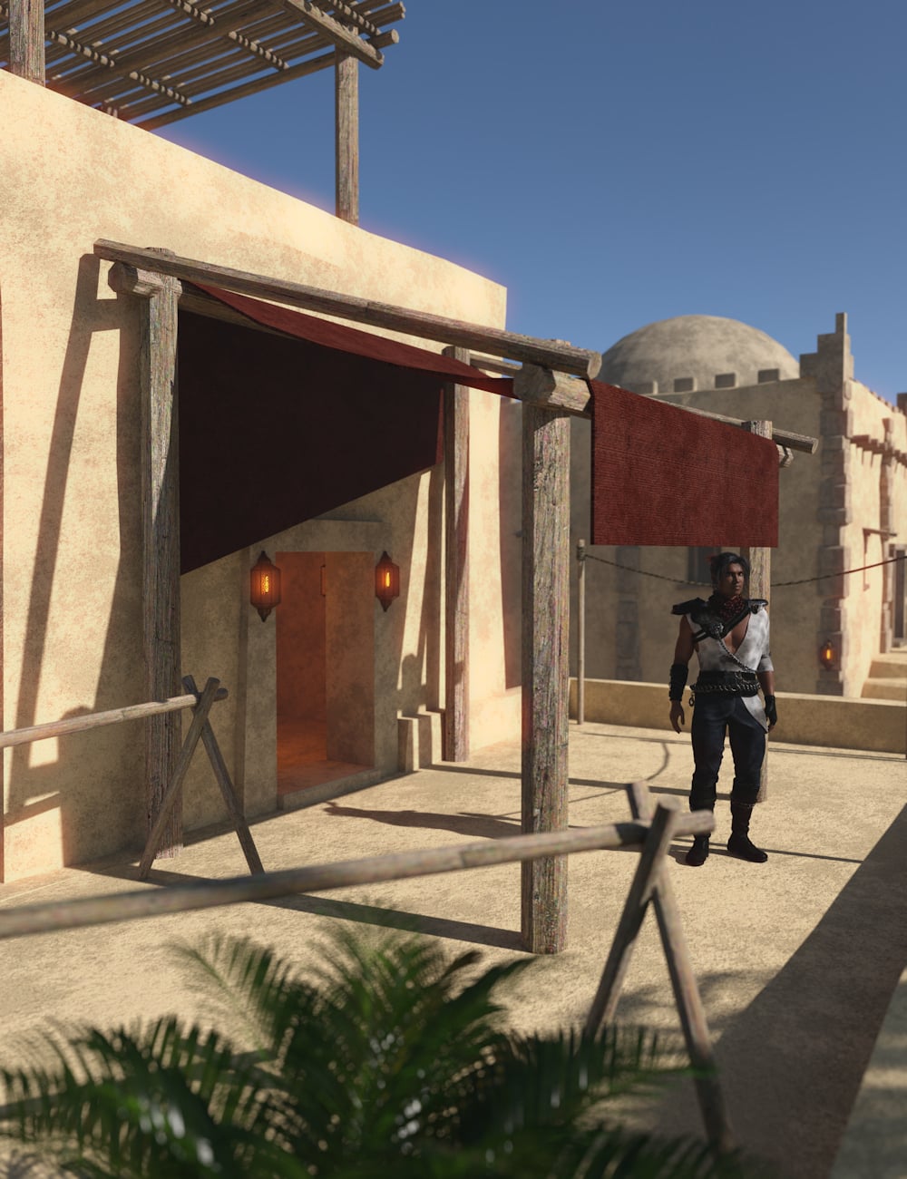 Babylonian Houses 1 | Daz 3D