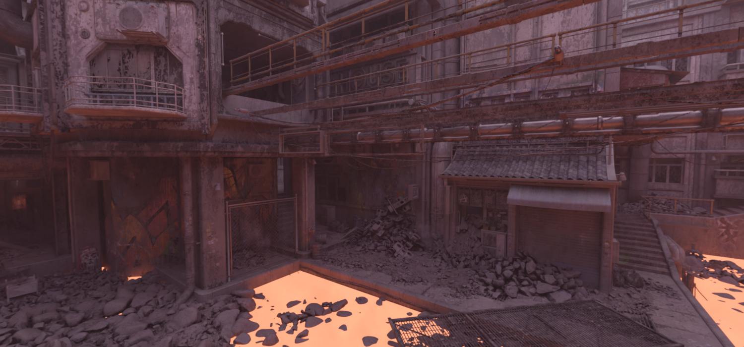 20 HDRIs Trashed Future Cloudy | Daz 3D