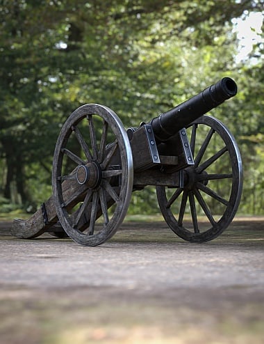 OR3D Field Gun | Daz 3D