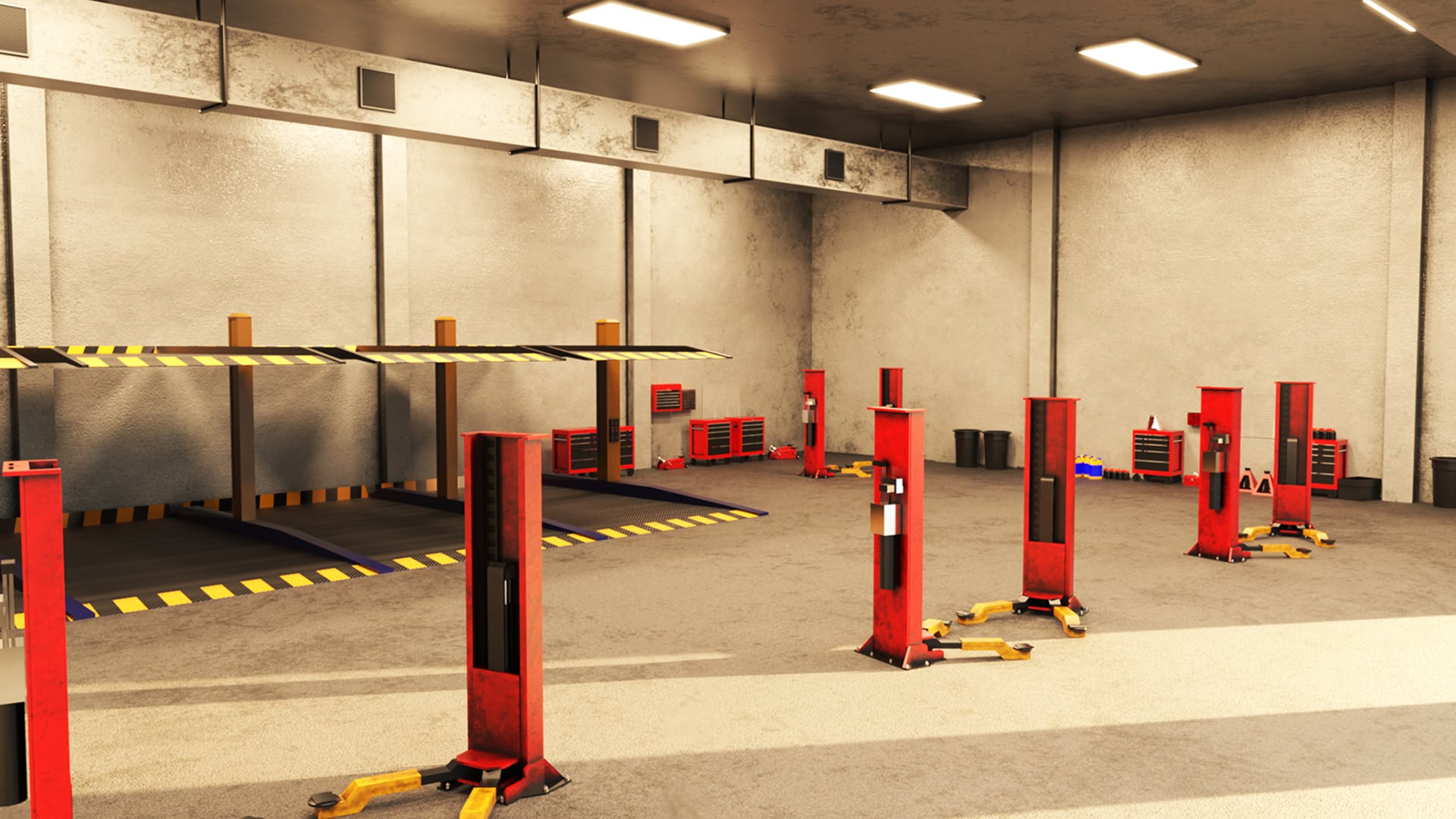 Maintenance Bay ⋆ Freebies Daz 3D