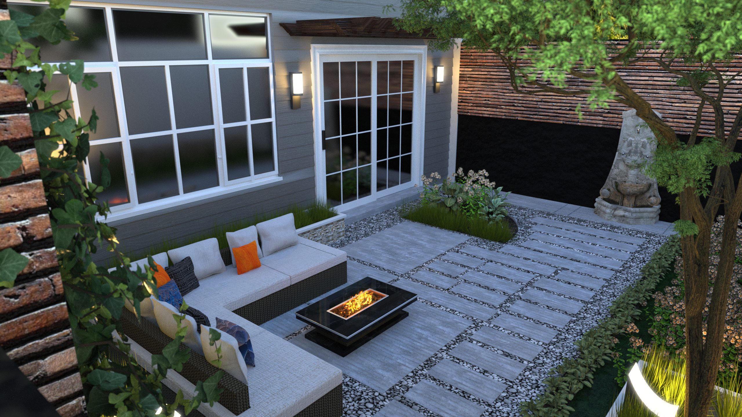 Cozy Backyard | Daz 3D