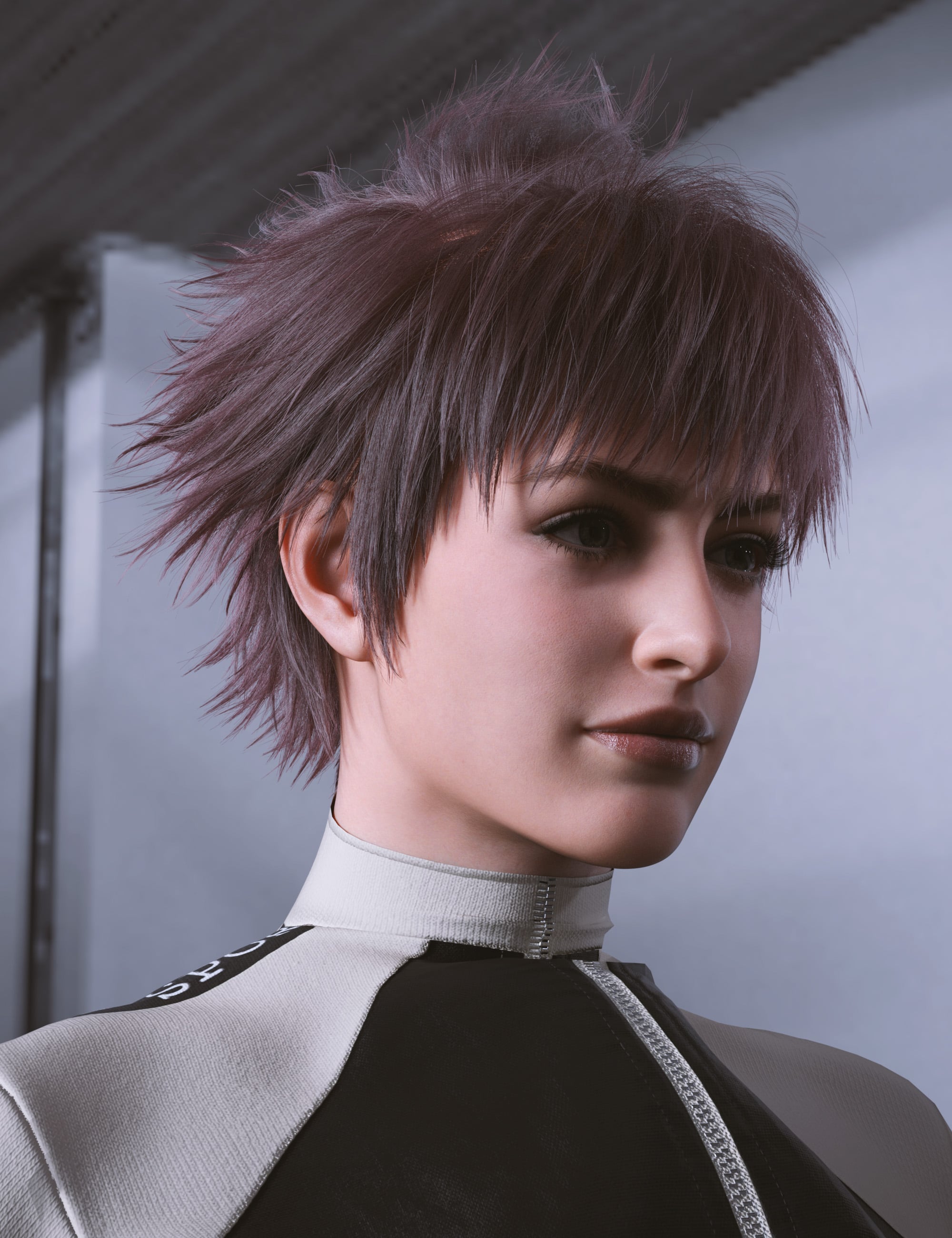 dForce AK Noble Hair for Genesis 9 | Daz 3D