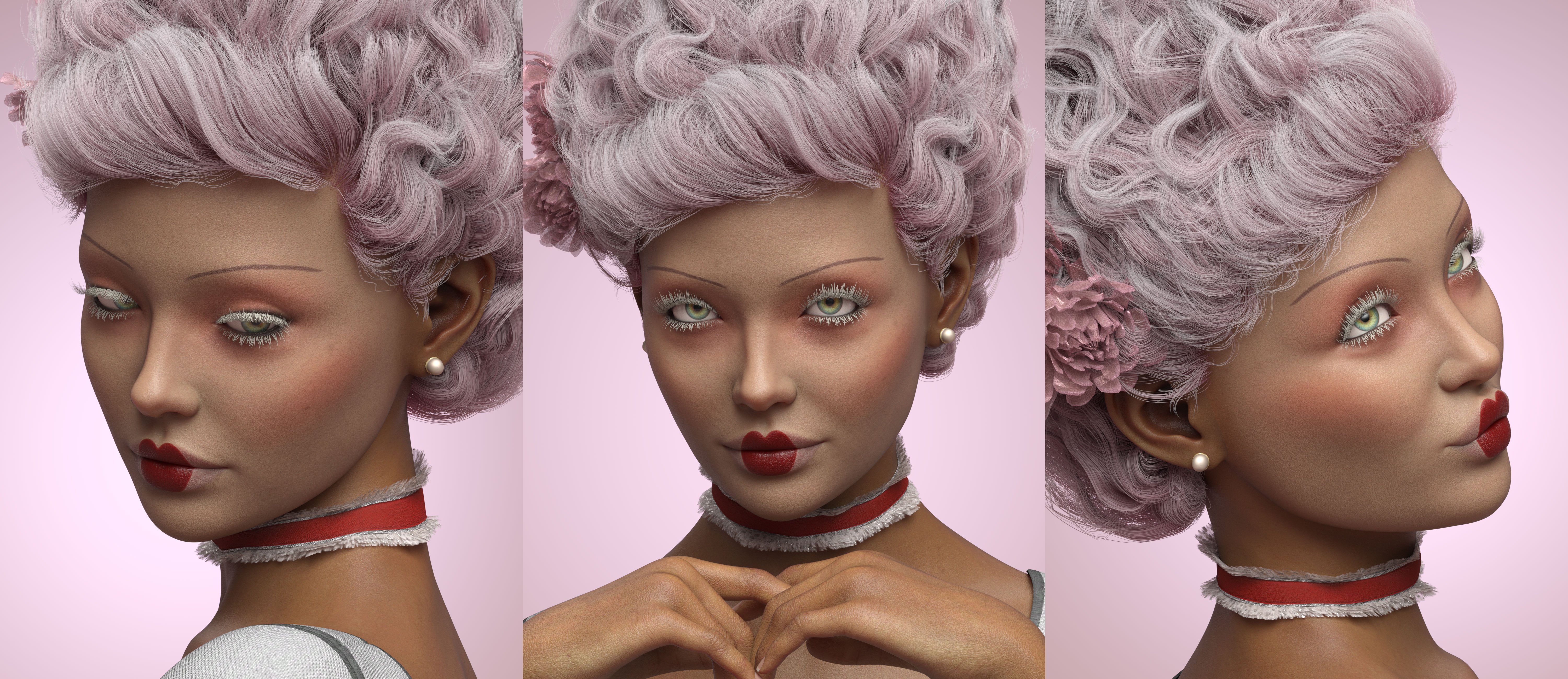 Regal Elegance LIE Makeup for Genesis 9 & Poses for Genesis 9 and 8 ...