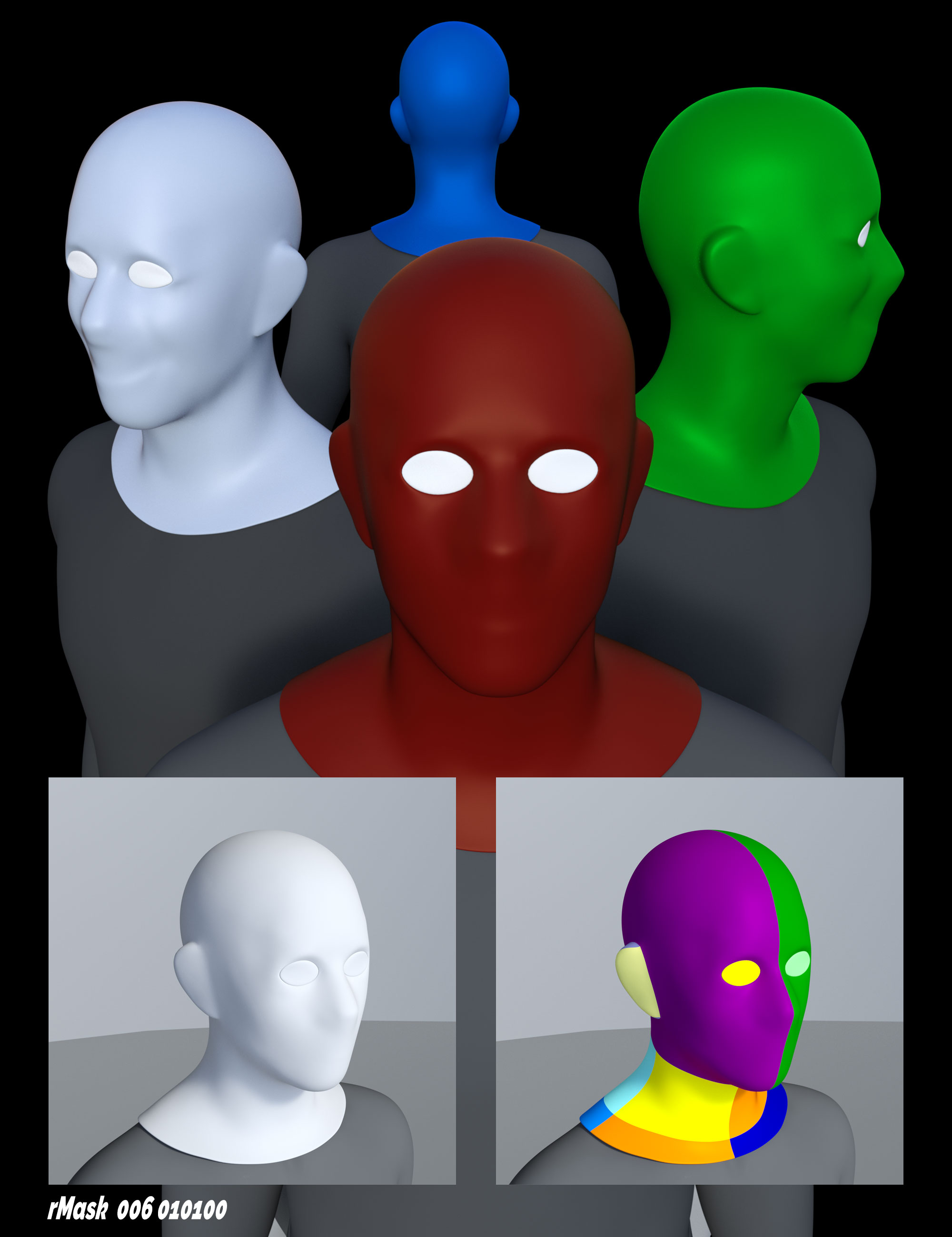 RiffMasks v008 MMKBGenesis 9 | Daz 3D