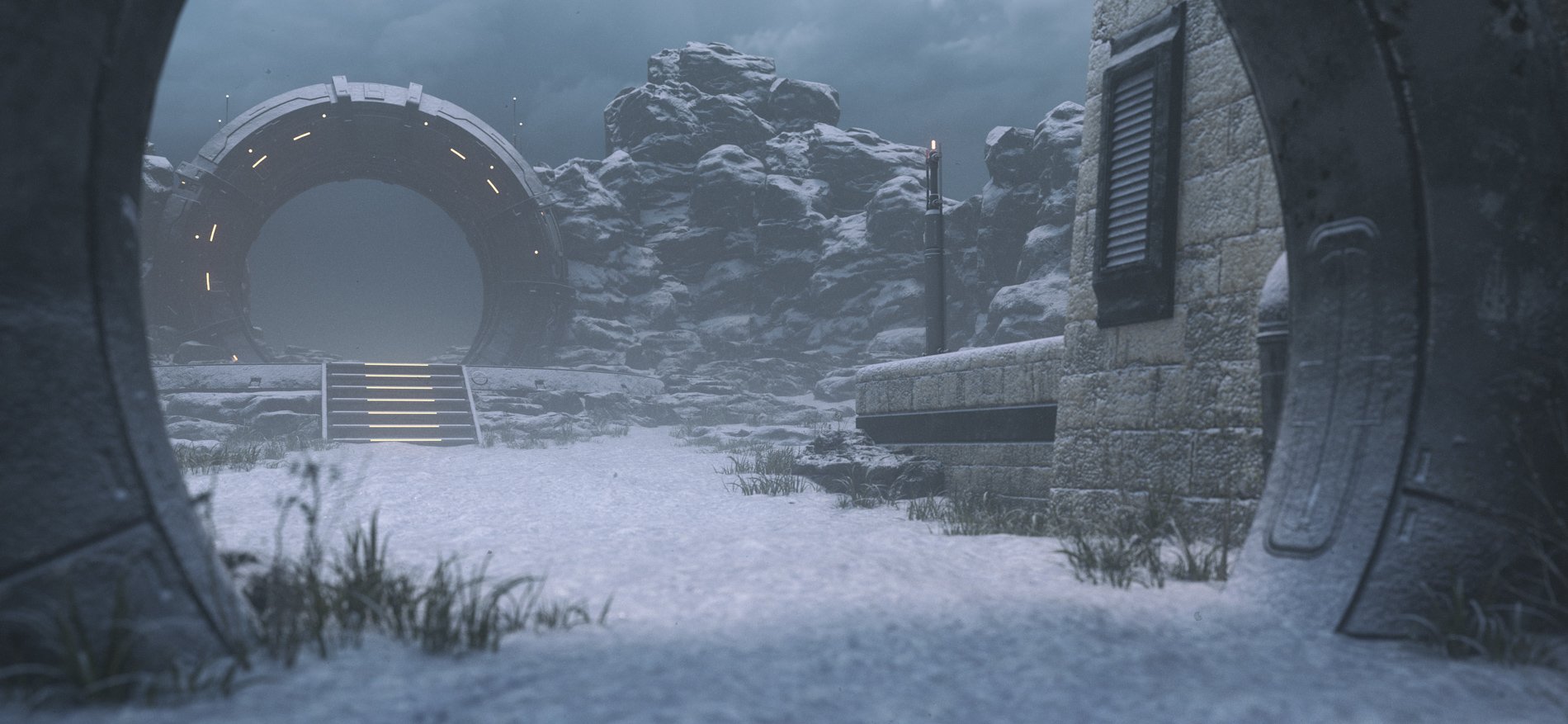 Arctic Outpost | Daz 3D