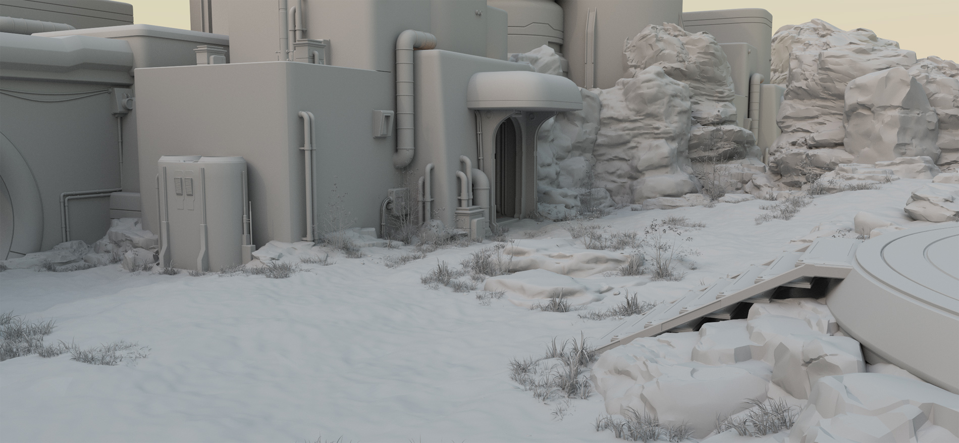 Arctic Outpost | Daz 3D