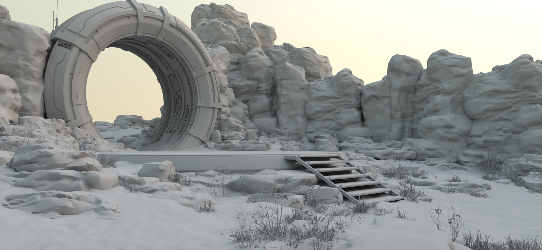 Arctic Outpost | Daz 3D