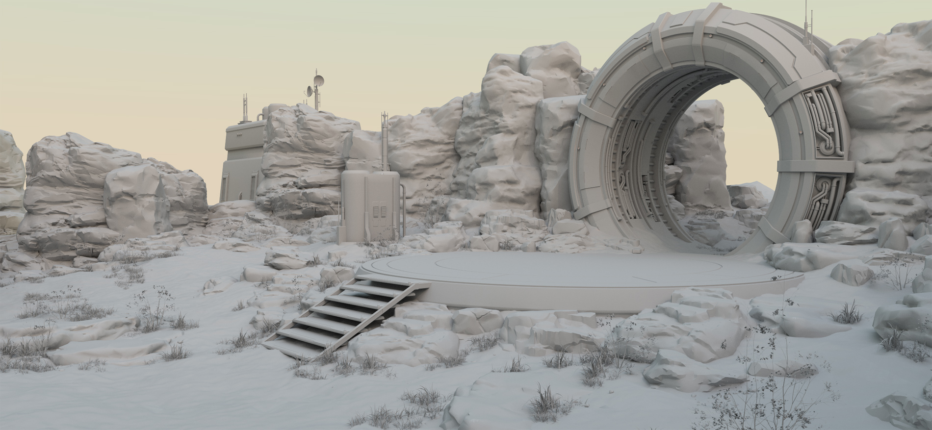 Arctic Outpost | Daz 3D