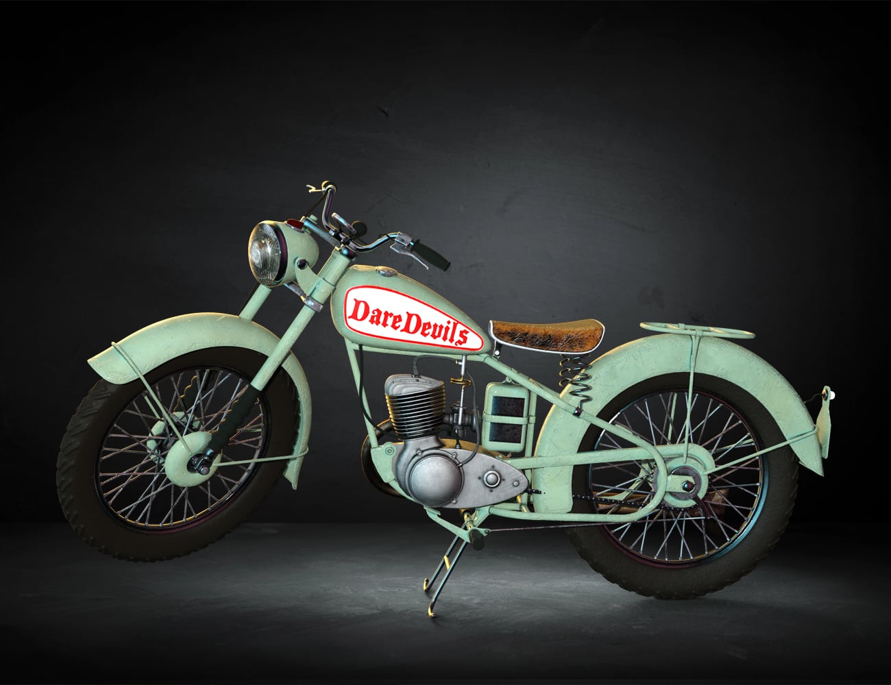 Daredevils Stunt Bike | Daz 3D