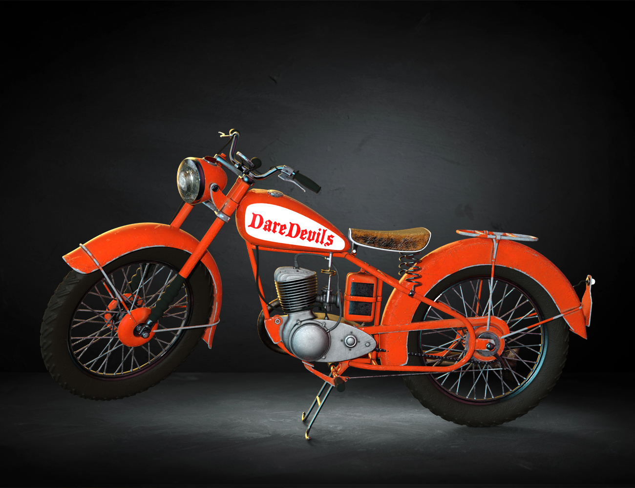 Daredevils Stunt Bike | Daz 3D