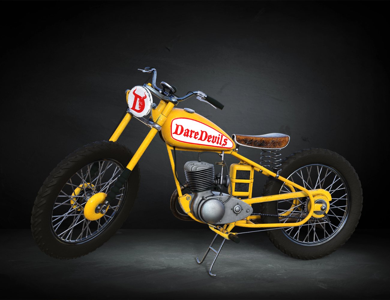 Daredevils Stunt Bike | Daz 3D