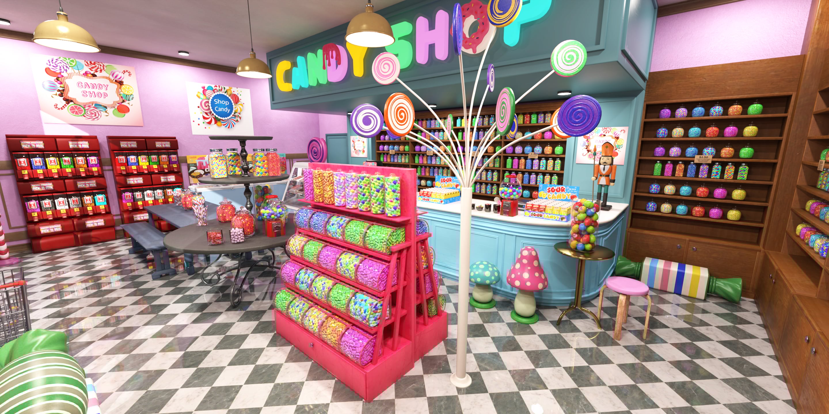 FG Candy Shop | Daz 3D