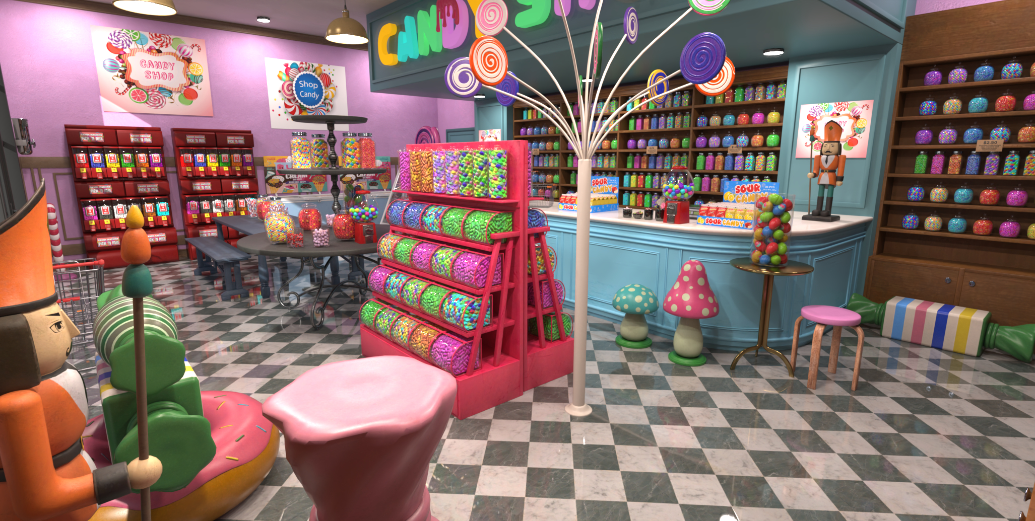 FG Candy Shop | Daz 3D