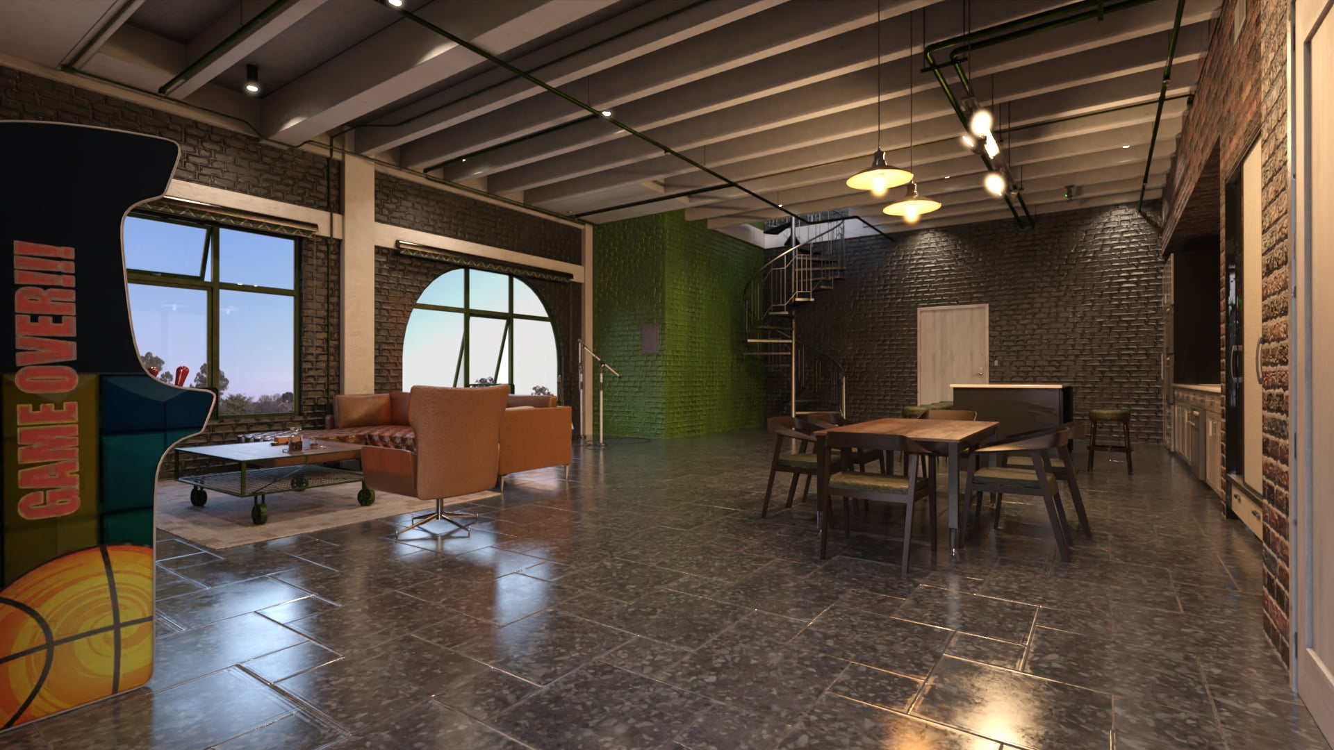The Hangout Apartment | Daz 3D