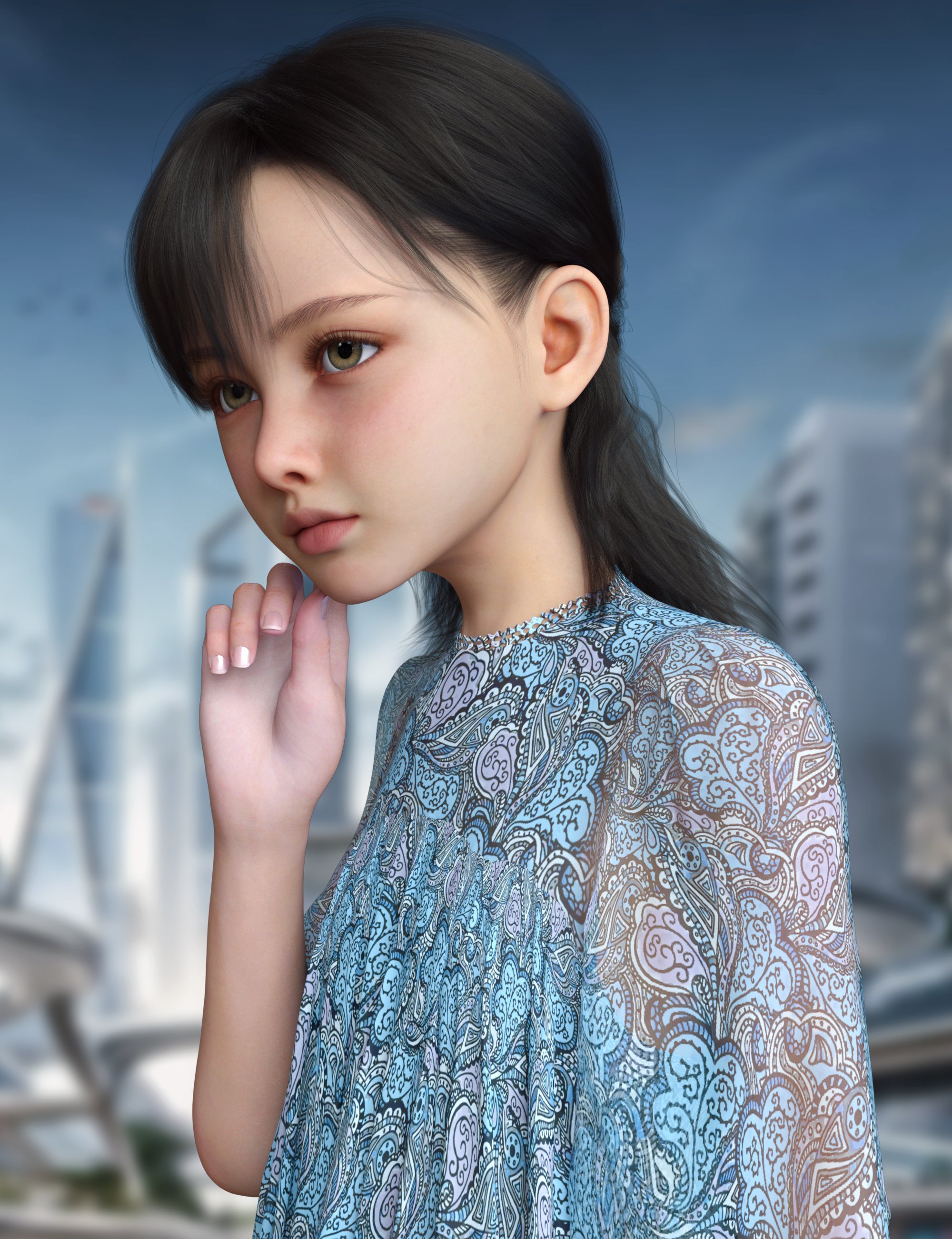 Vo Leda, and Young, and Vo Maud, and Young HD for Genesis 9 Character Bundle | Daz 3D