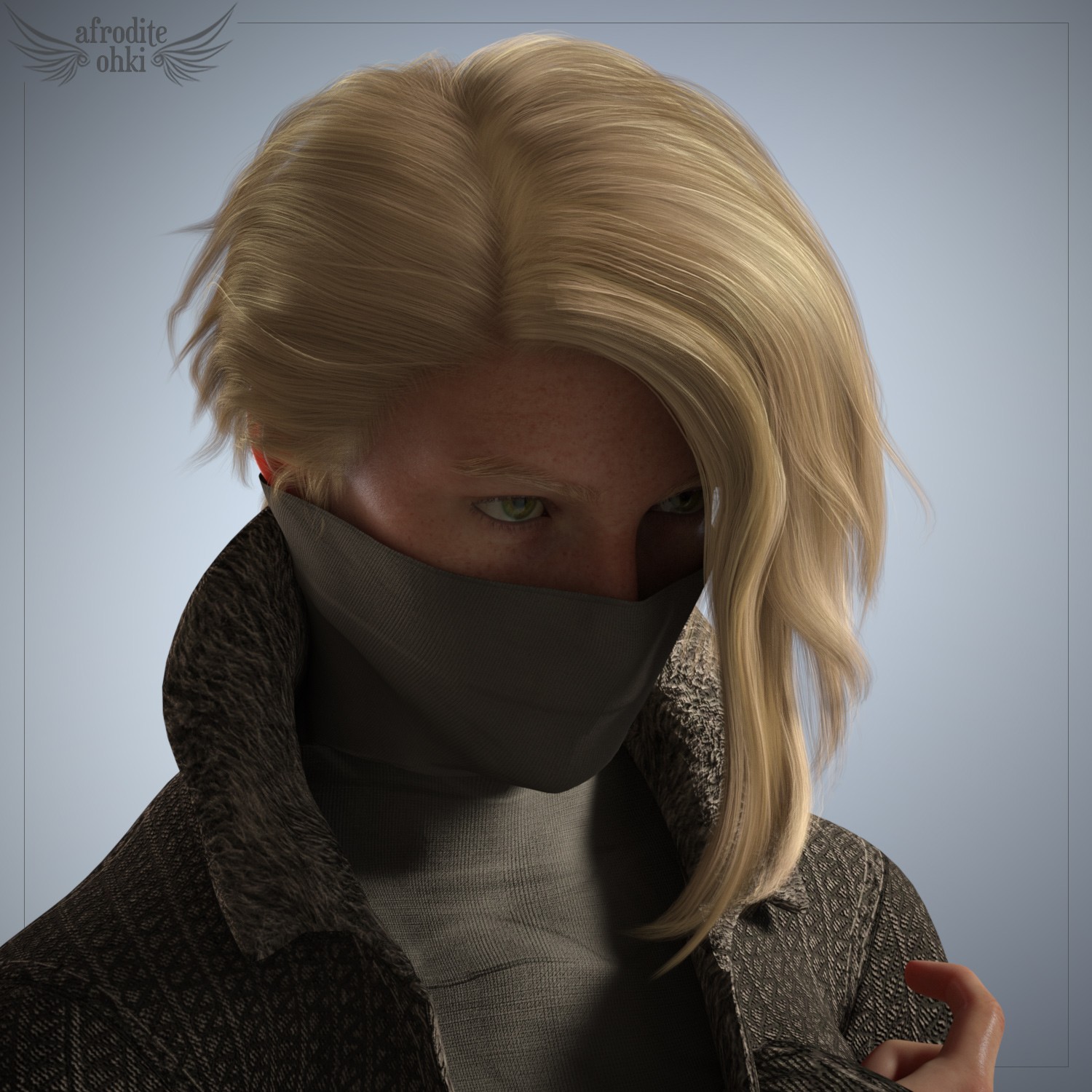 Carina Hair DS for Genesis 9 | Daz 3D