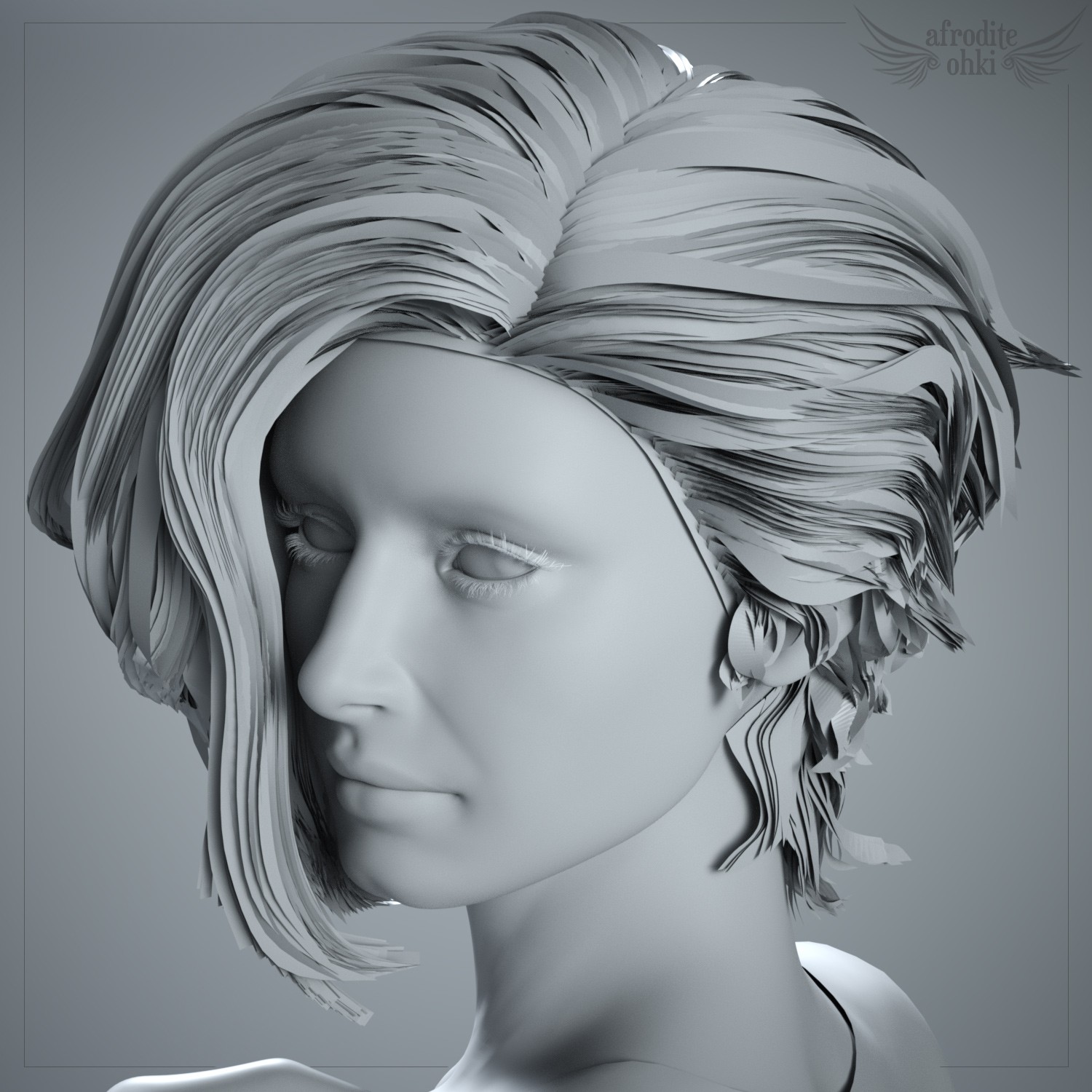 Carina Hair DS for Genesis 9 | Daz 3D