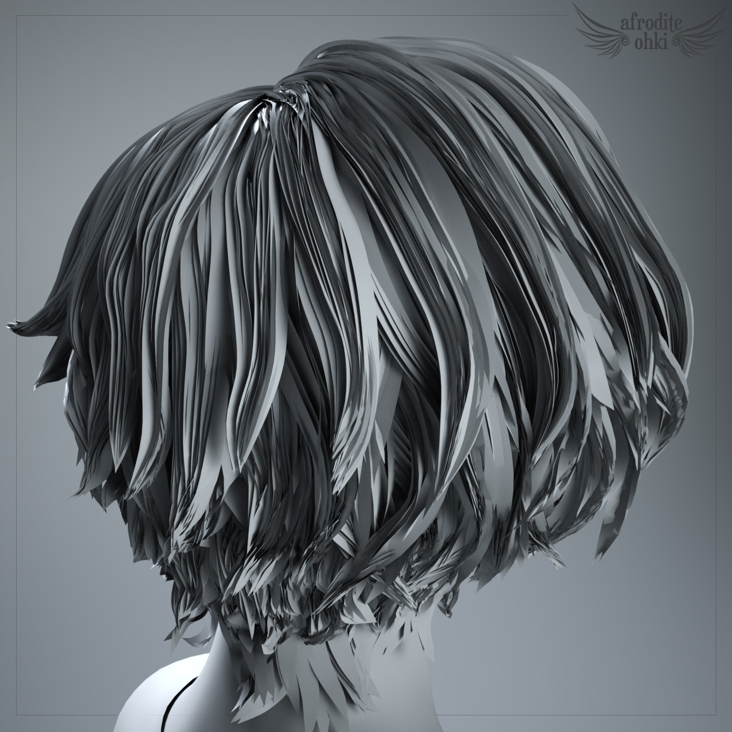 Carina Hair DS for Genesis 9 | Daz 3D