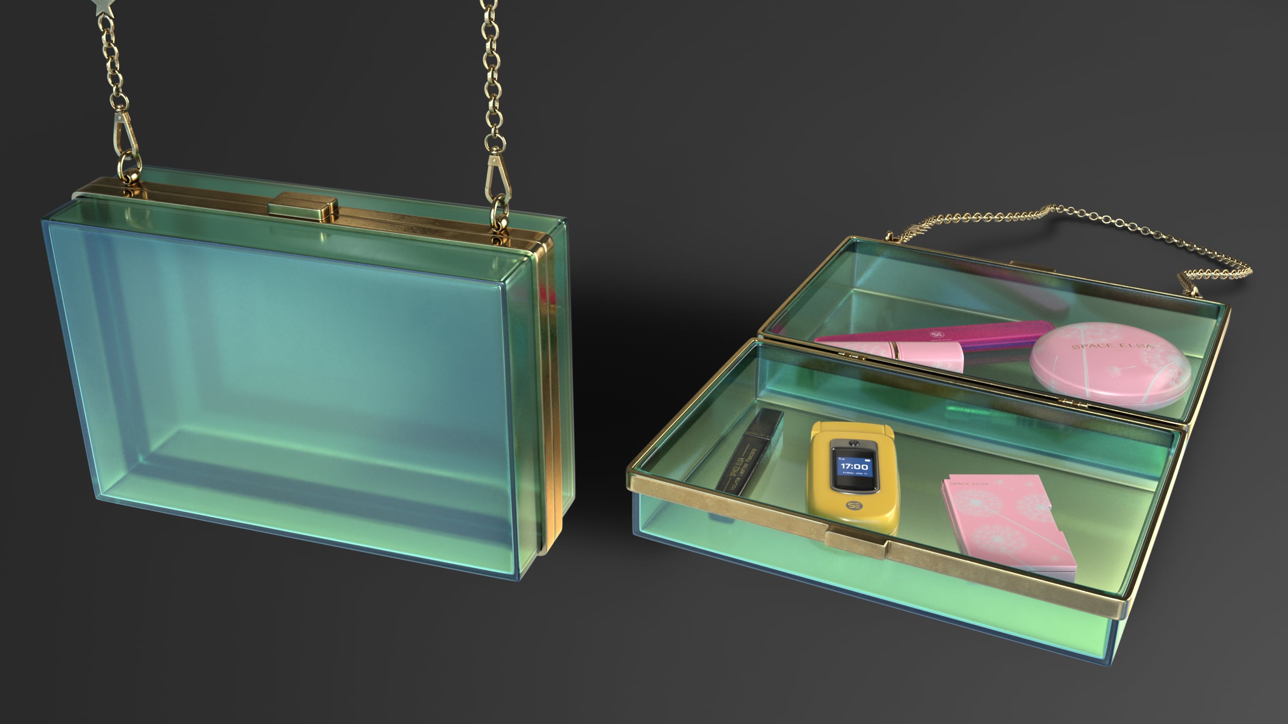 SE Collection of French Bags for Genesis 9 | Daz 3D