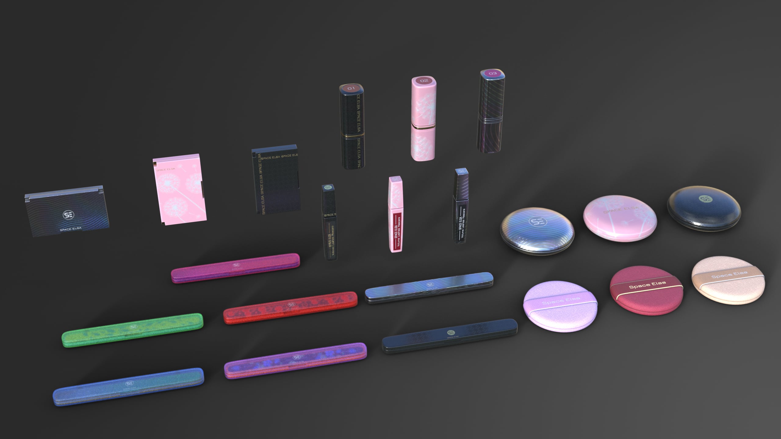 SE Collection of French Bags for Genesis 9 | Daz 3D