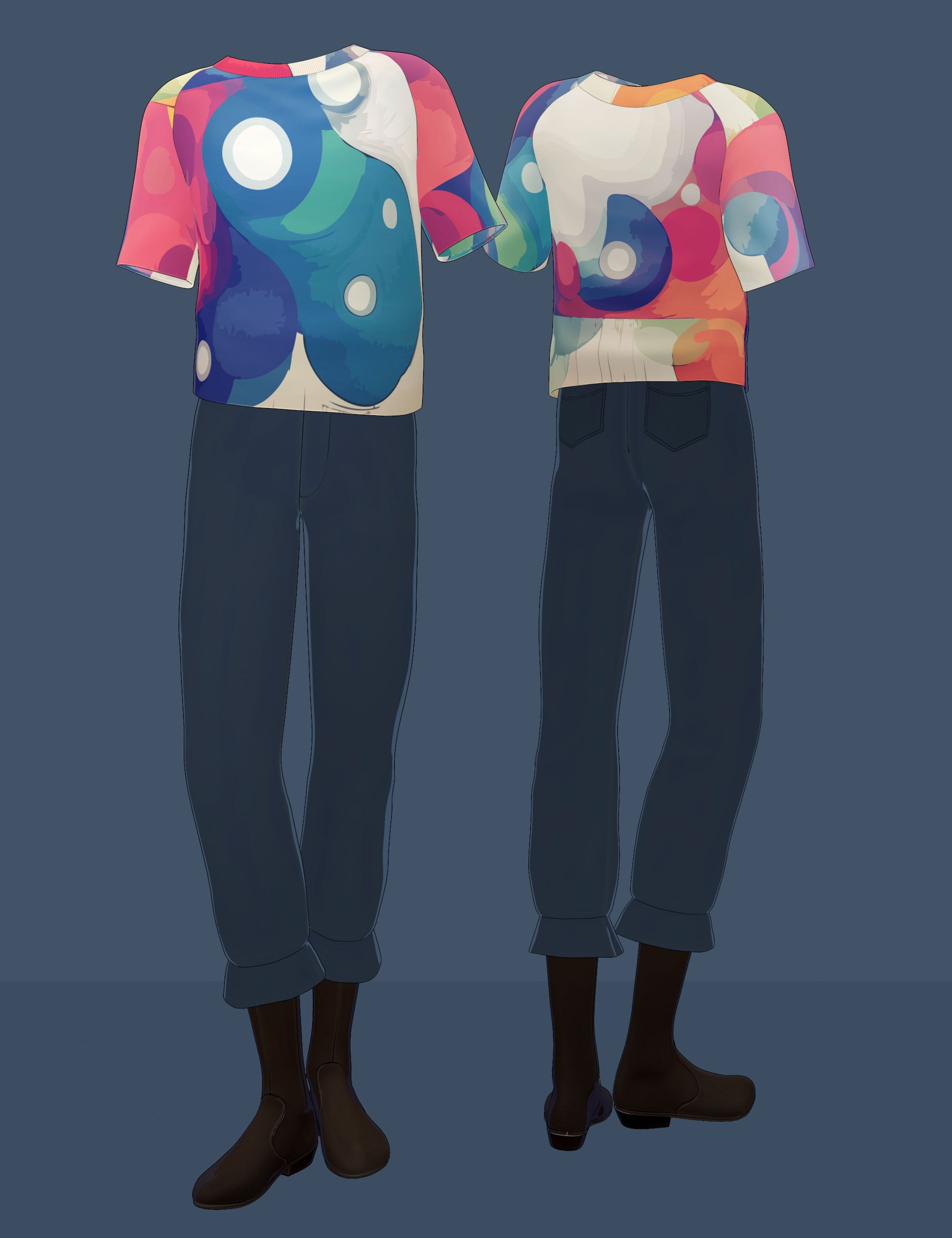 Star Explorers Casual Styles FilaToon Texture Addon | Daz 3D