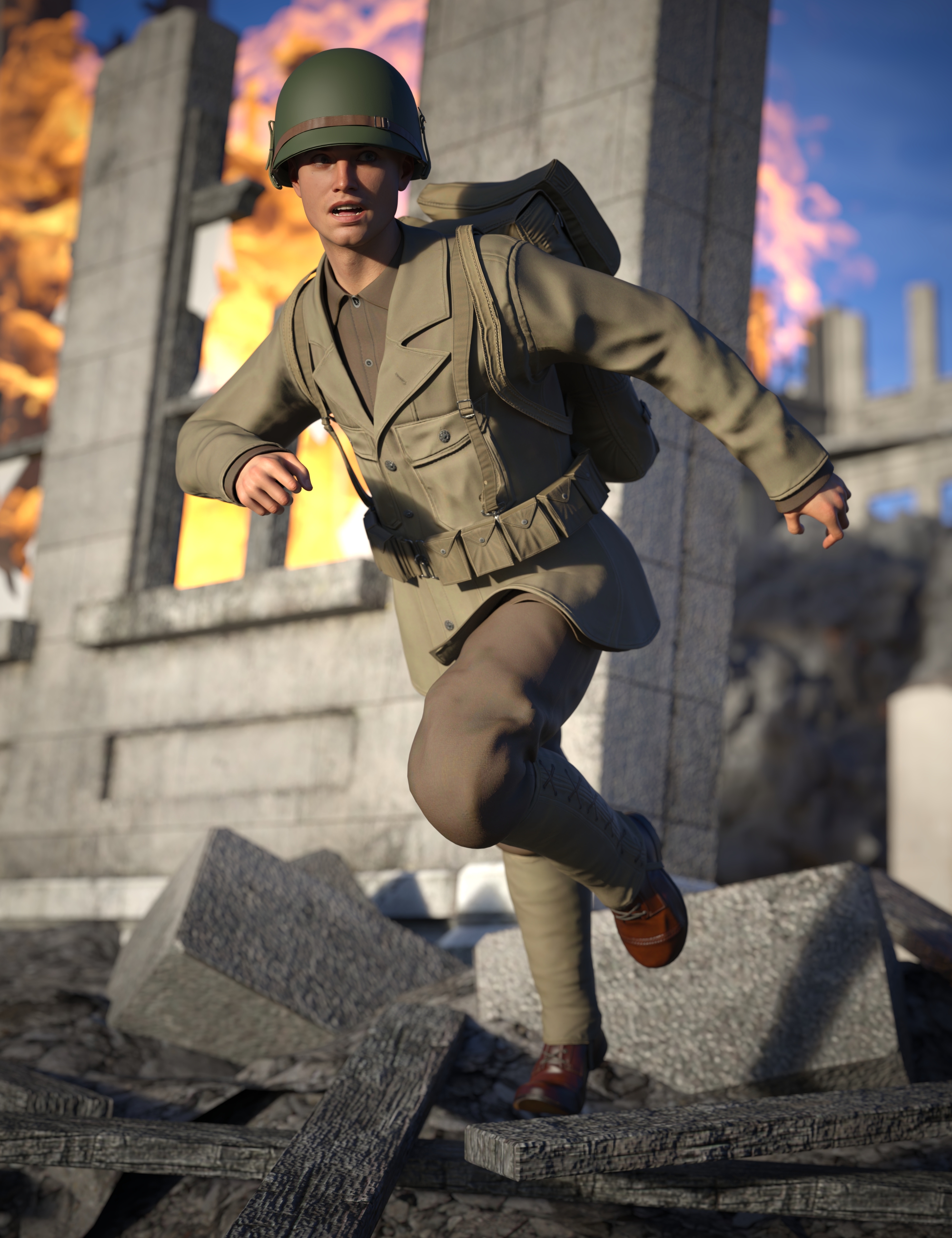 Charlie 9 HD Character Bundle | Daz 3D