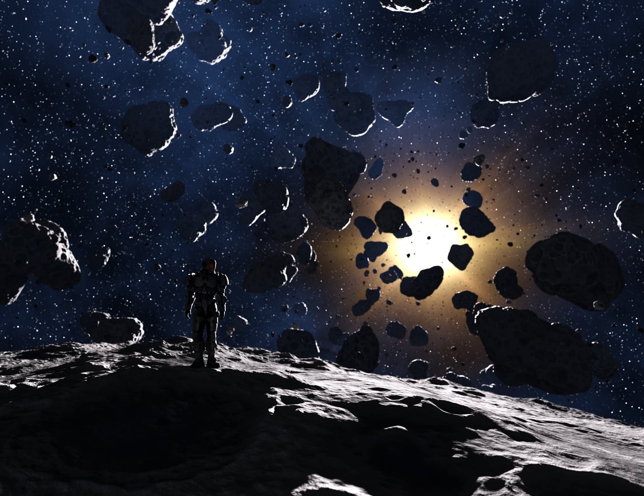 Asteroid Belt KT15 | Daz 3D