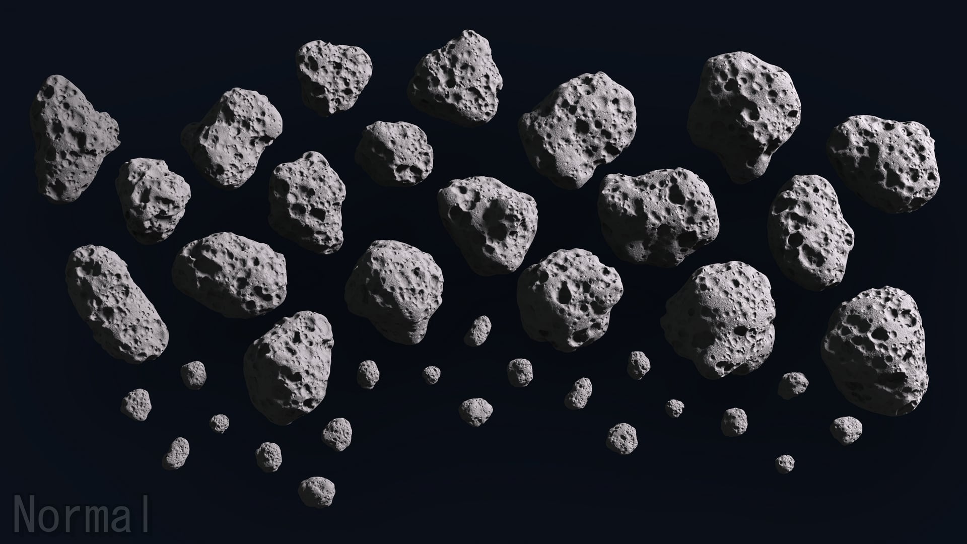 Asteroid Belt KT15 | Daz 3D