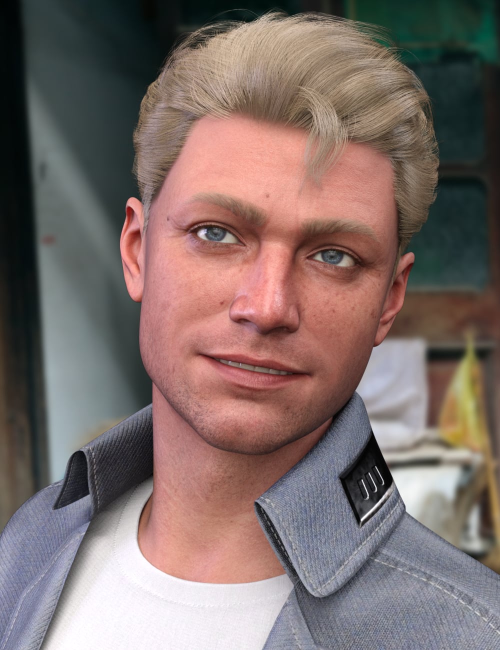 dforce Freddy Hair for Genesis 9 | Daz 3D