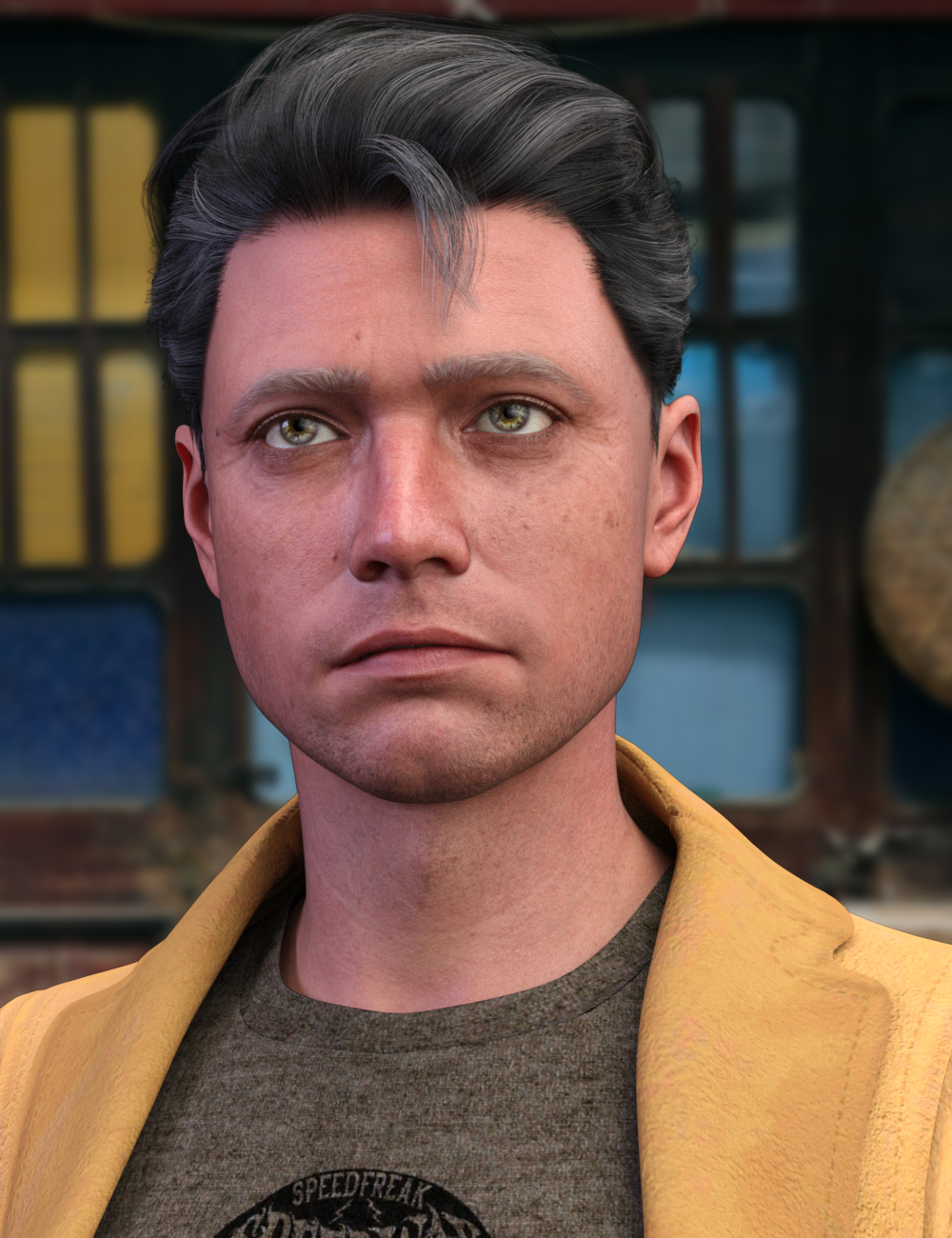 dforce Freddy Hair for Genesis 9 | Daz 3D