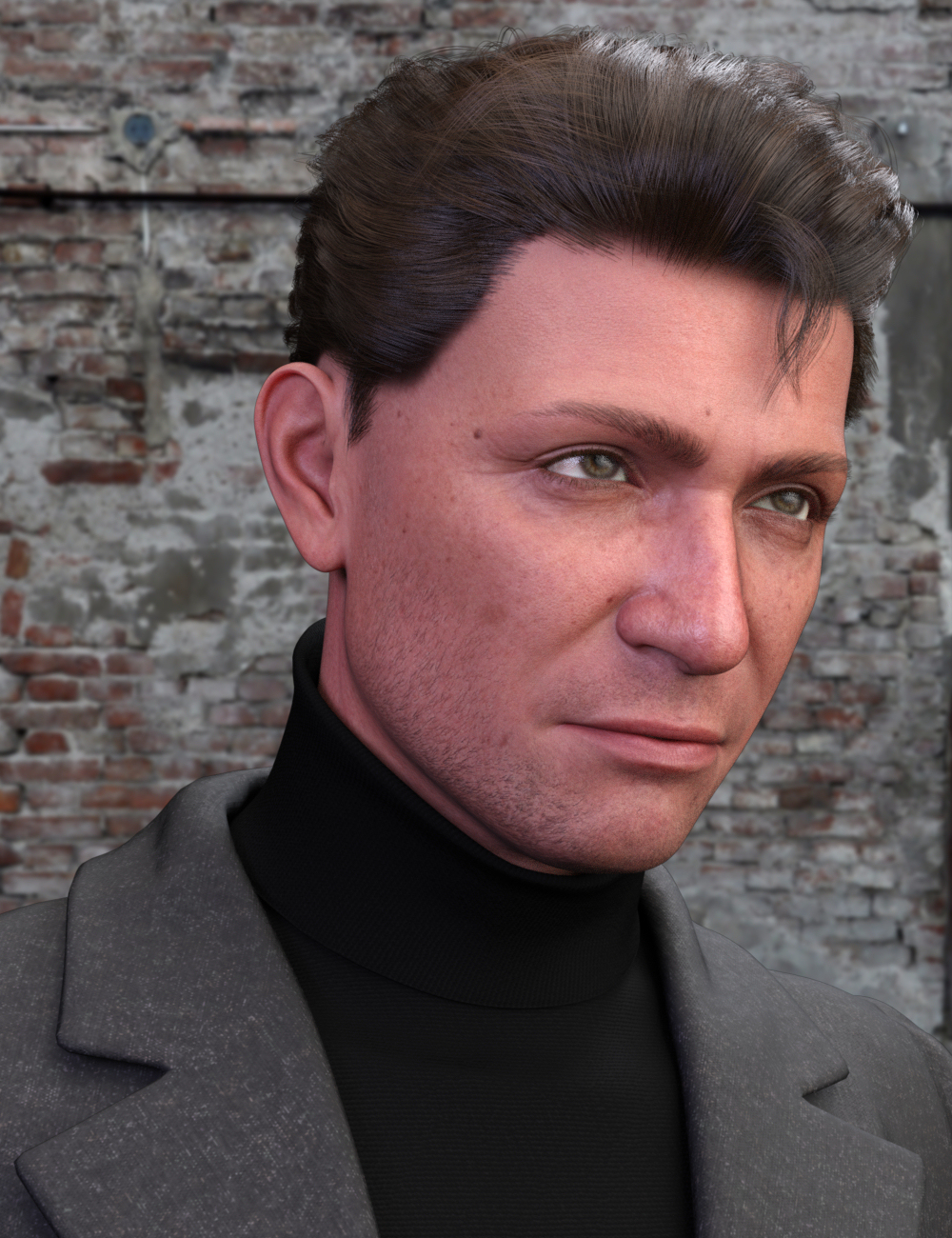 dforce Freddy Hair for Genesis 9 | Daz 3D
