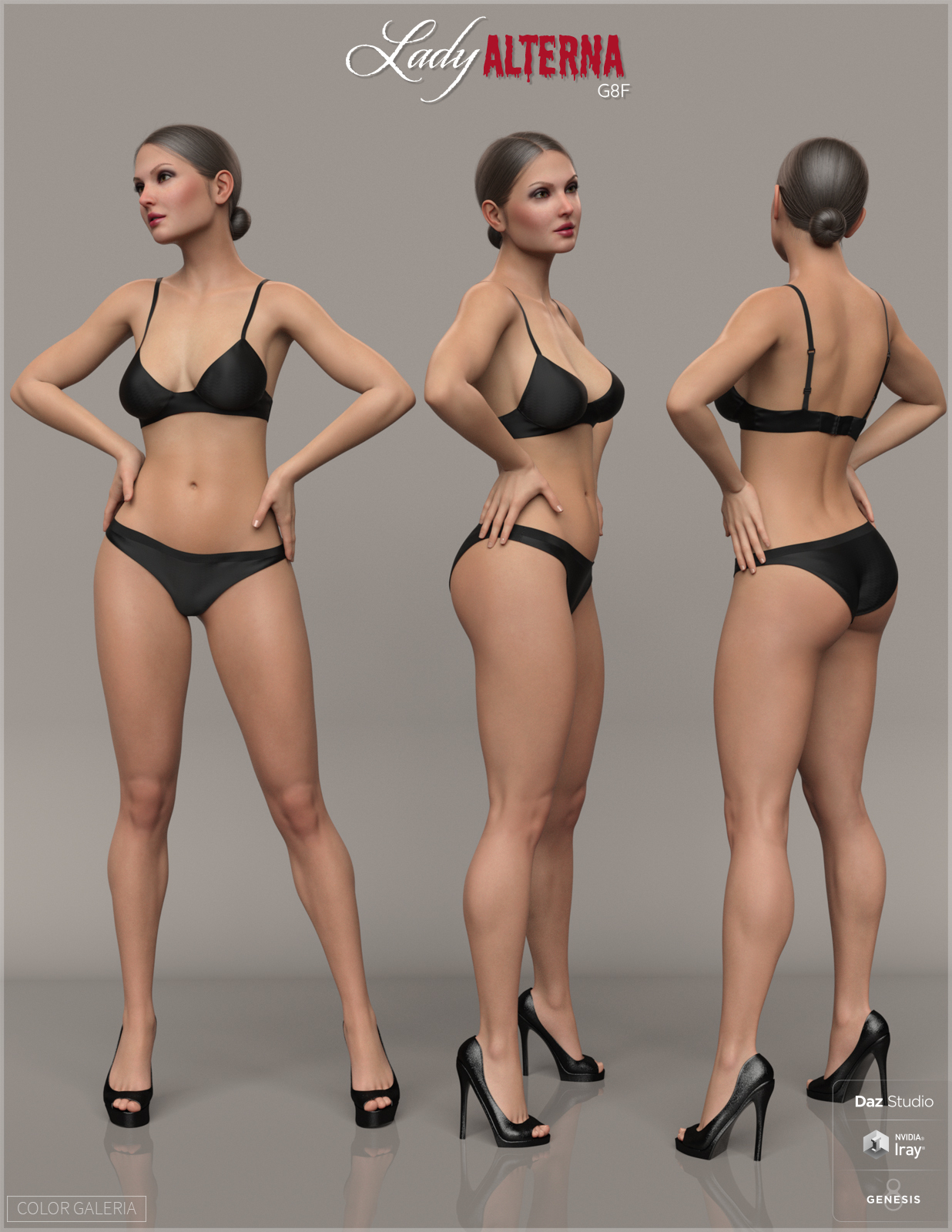 CGI Lady Alterna for Genesis 8 Female | Daz 3D