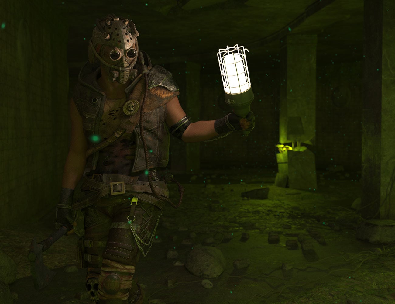 Flashlights Set II - Glow Stick and LED Lights | Daz 3D