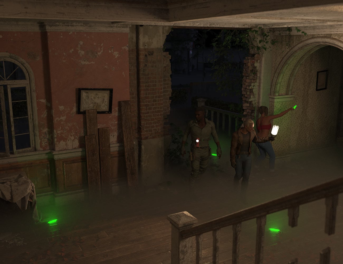 Flashlights Set II - Glow Stick and LED Lights | Daz 3D