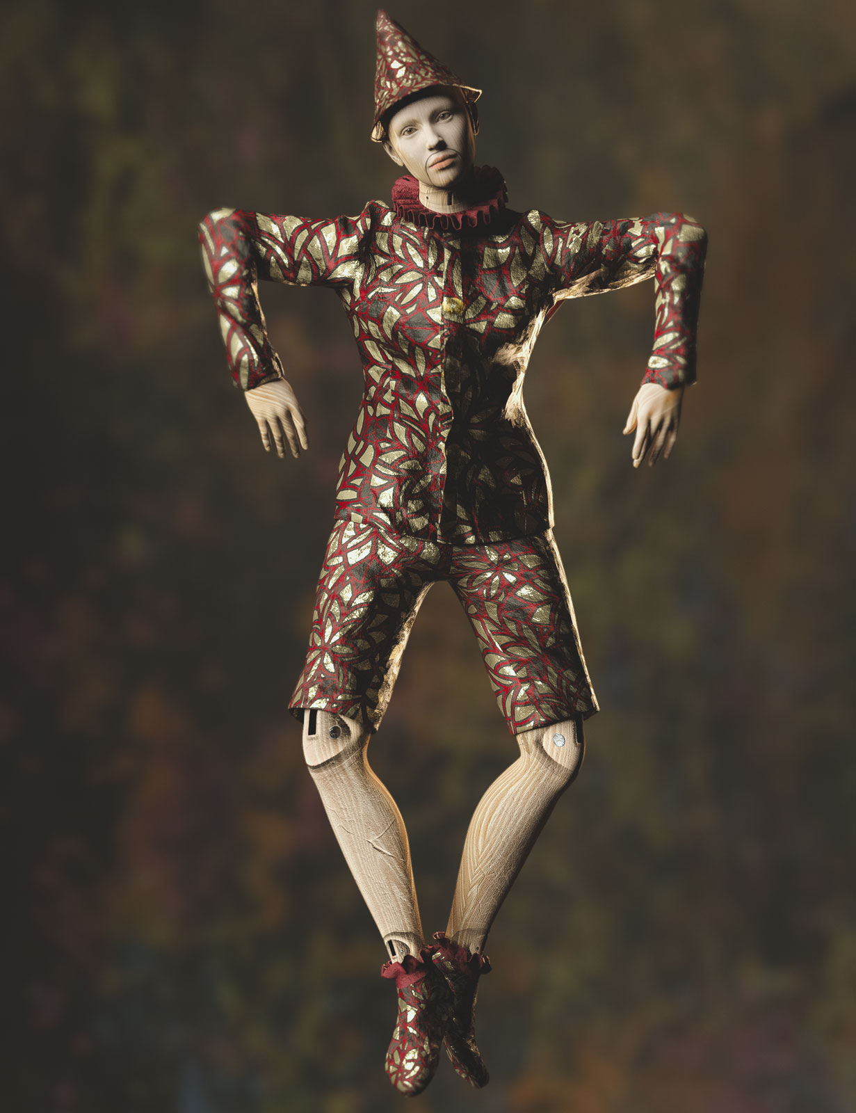 Wooden Puppet Bundle | Daz 3D